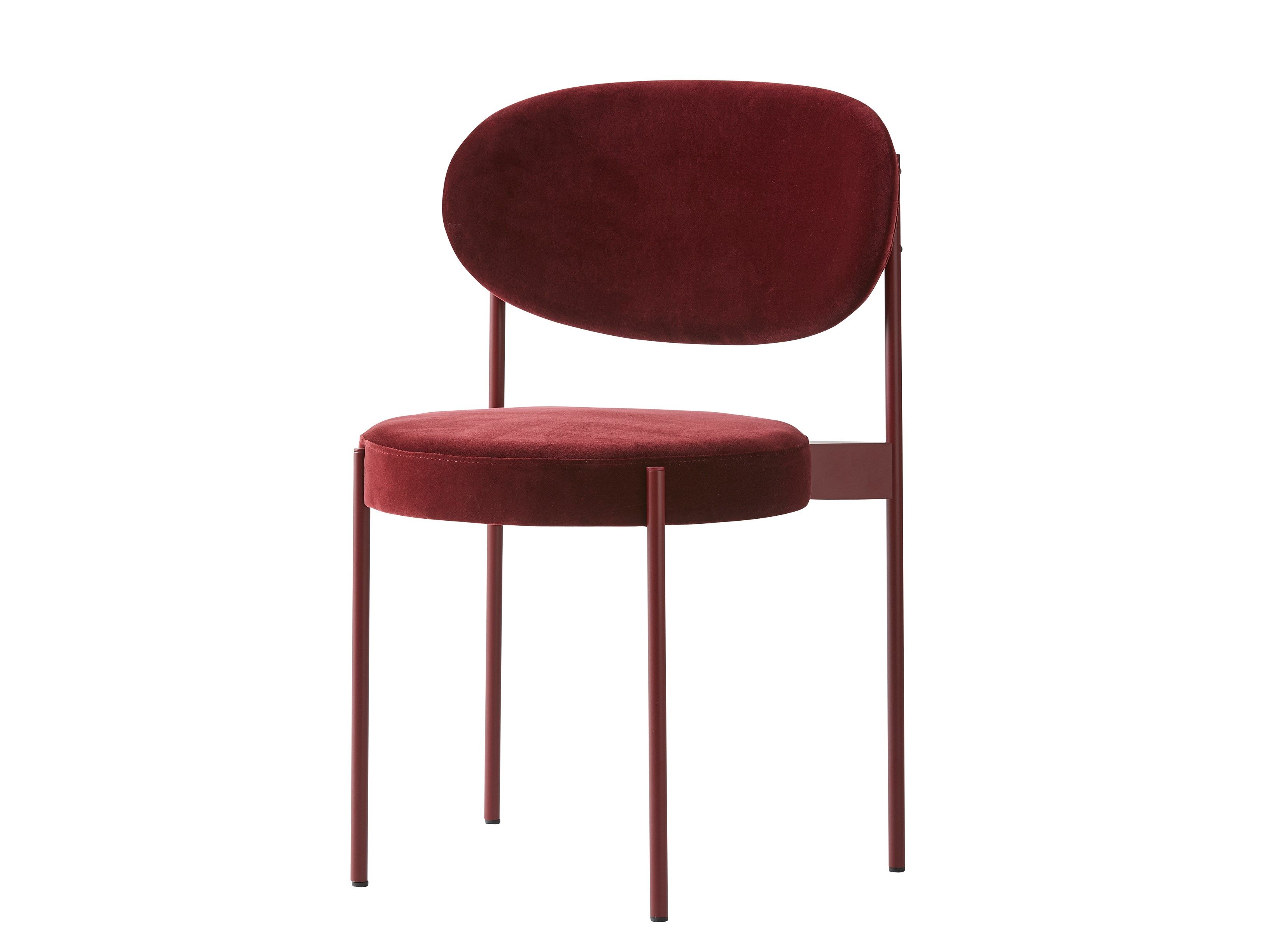 SERIES 430 Upholstered fabric chair By Verpan