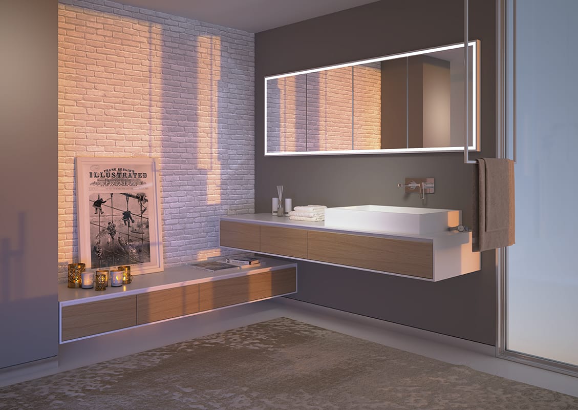 Ceiling mounted stainless steel towel rack SERVETTO By MOMA Design