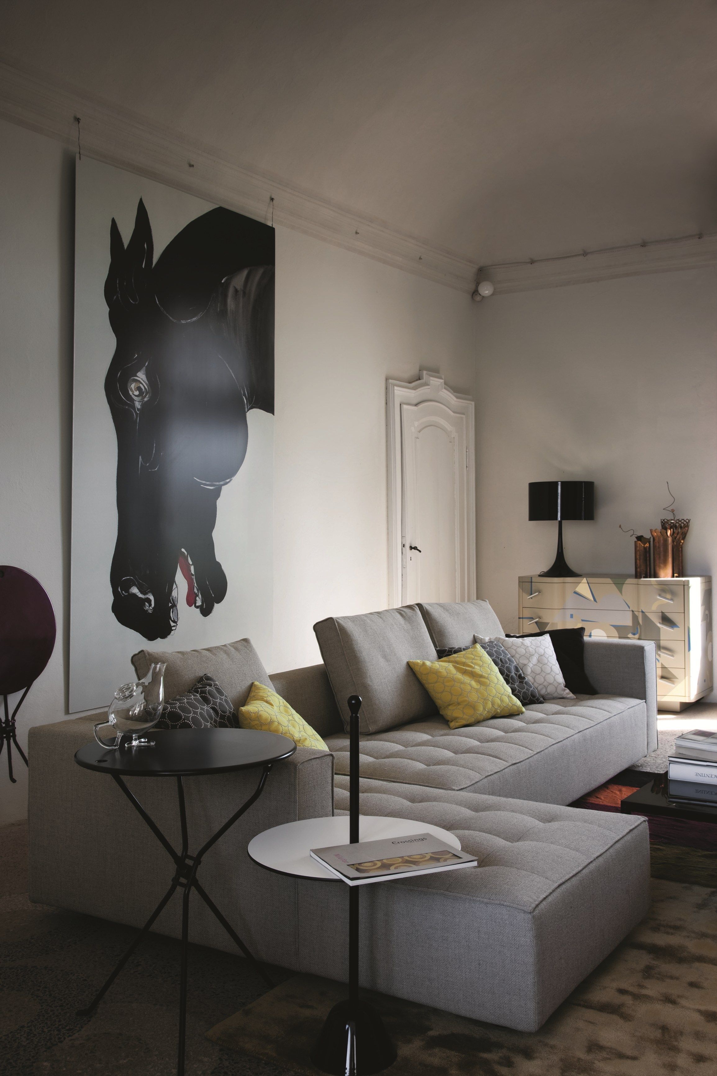 SERVOMUTO Laminate side table By Zanotta