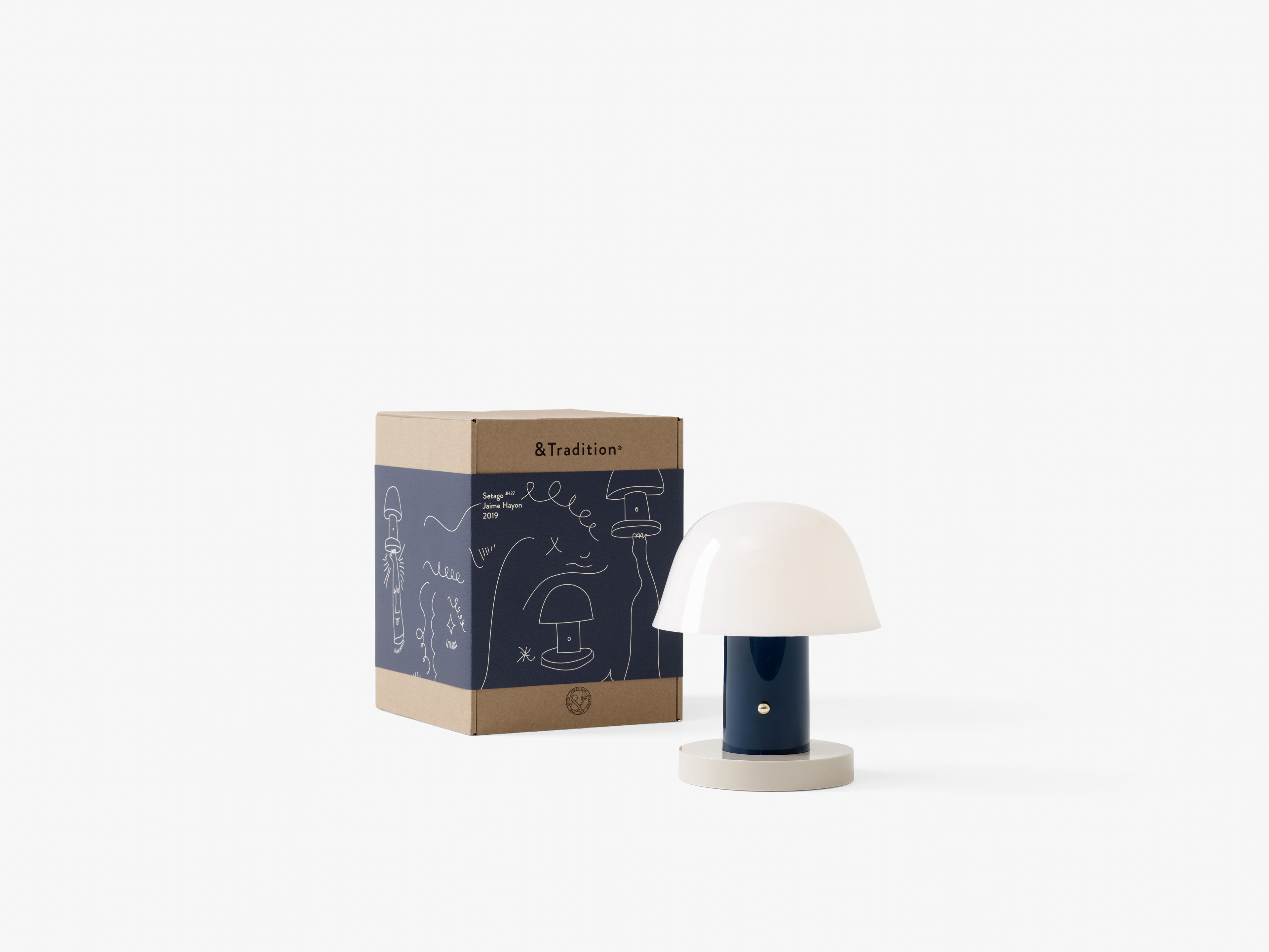 SETAGO JH27 Table lamp By &Tradition | design Jaime Hayon