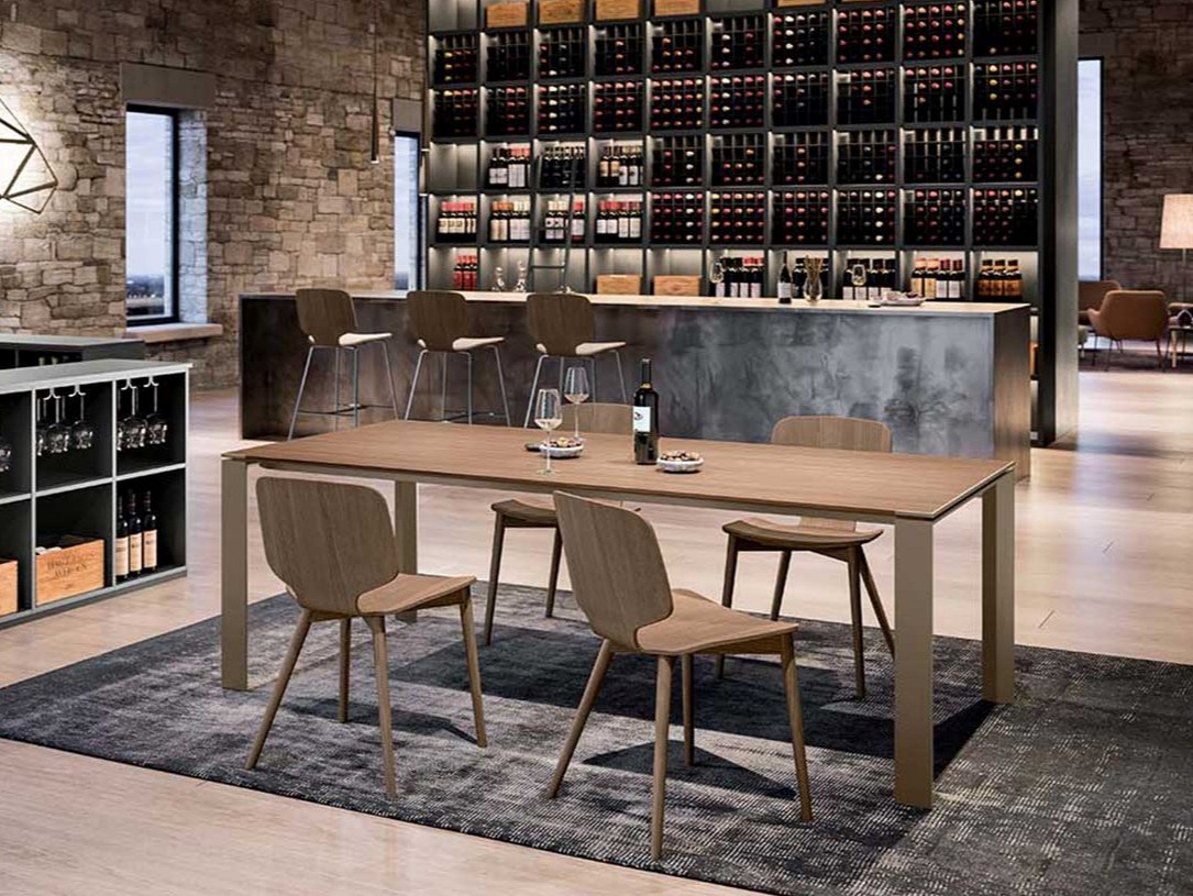 SEVEN table By Quadrifoglio Group design Gabriel & Polloni Associati