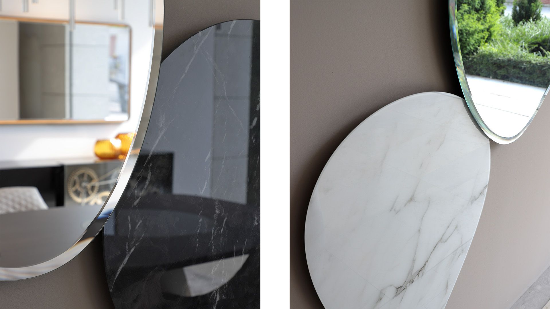 SEVENTY Wall-mounted mirror By Reflex