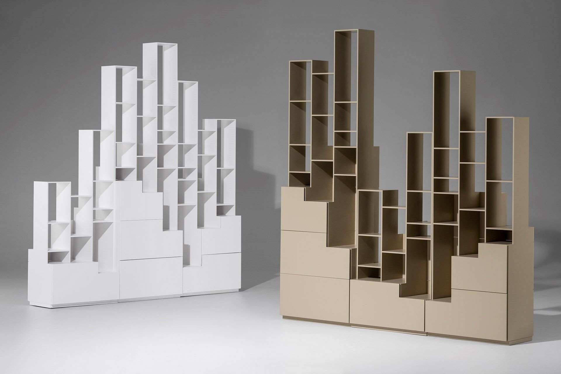 SFUMATO Freestanding bookcase By Nunc | design Filter