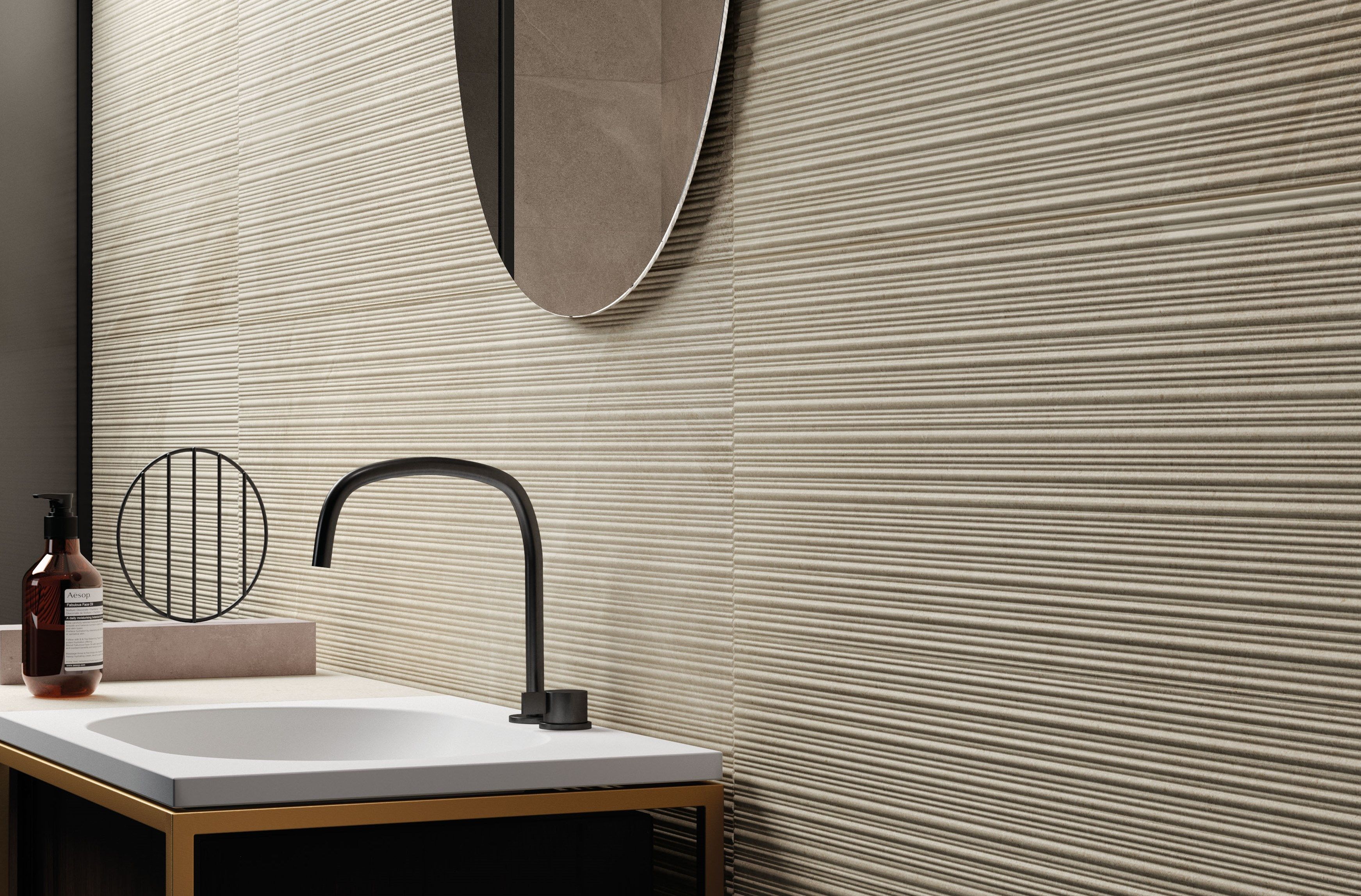 SHALE SAND Porcelain stoneware wall/floor tiles with stone effect By ...