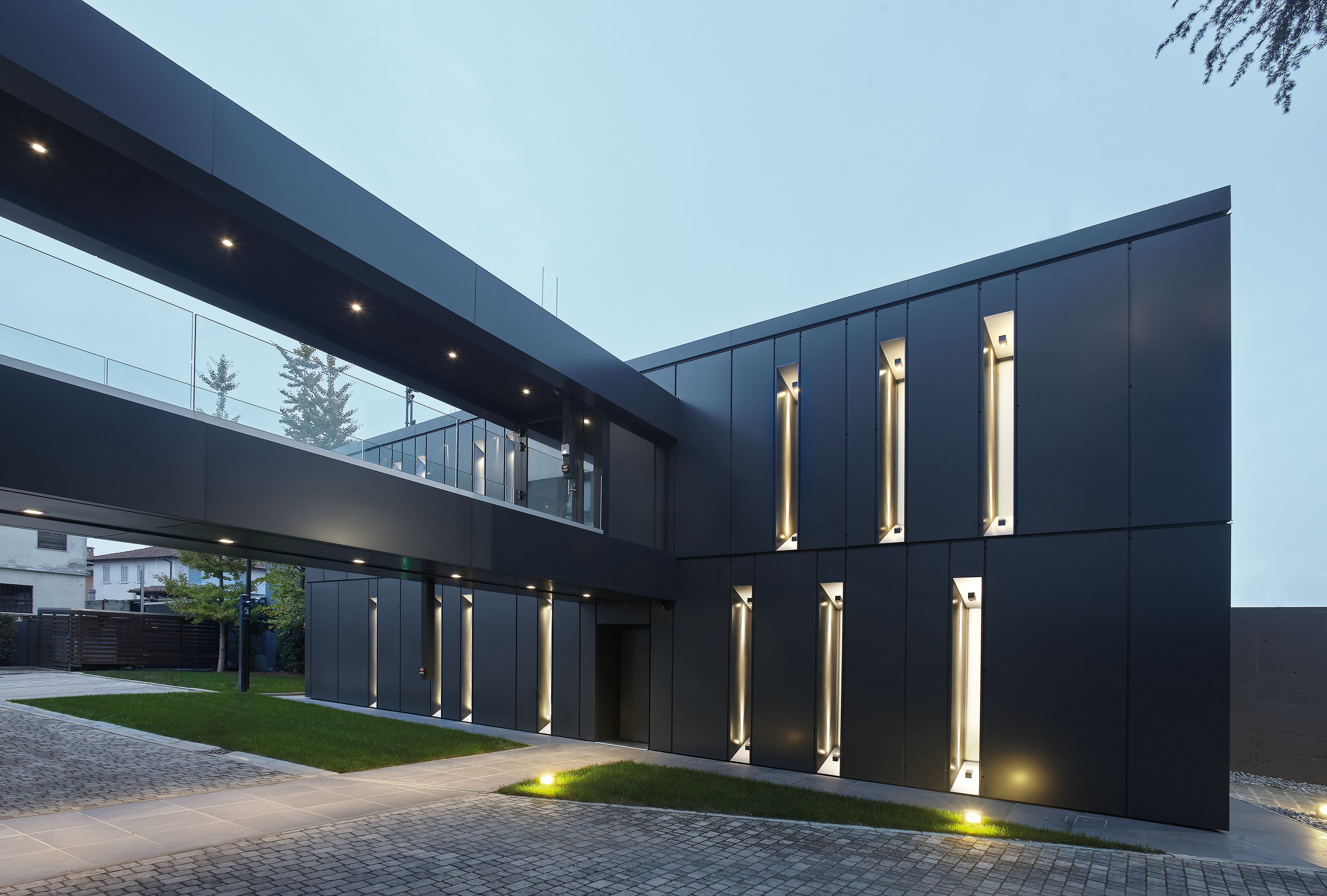 LED aluminium Outdoor wall lamp SHAPE By SIMES