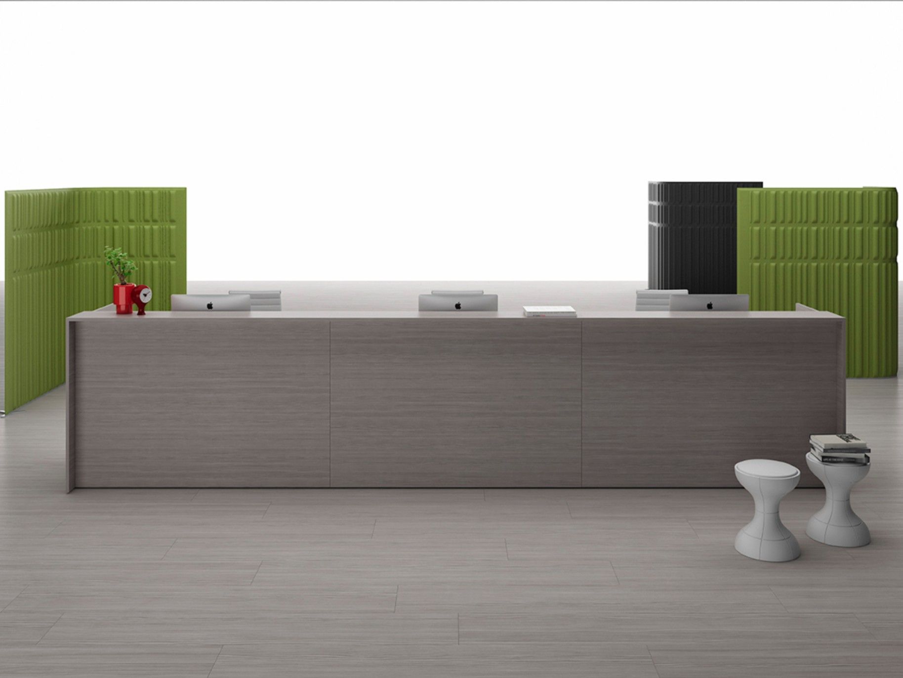 SHARD | Banco reception By Citterio design Pinuccio Borgonovo