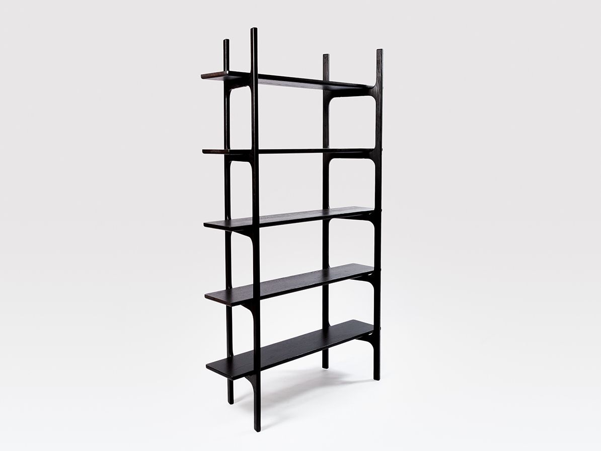 SHAW Open oak shelving unit By Liqui Contracts | design Cameron Fry ...