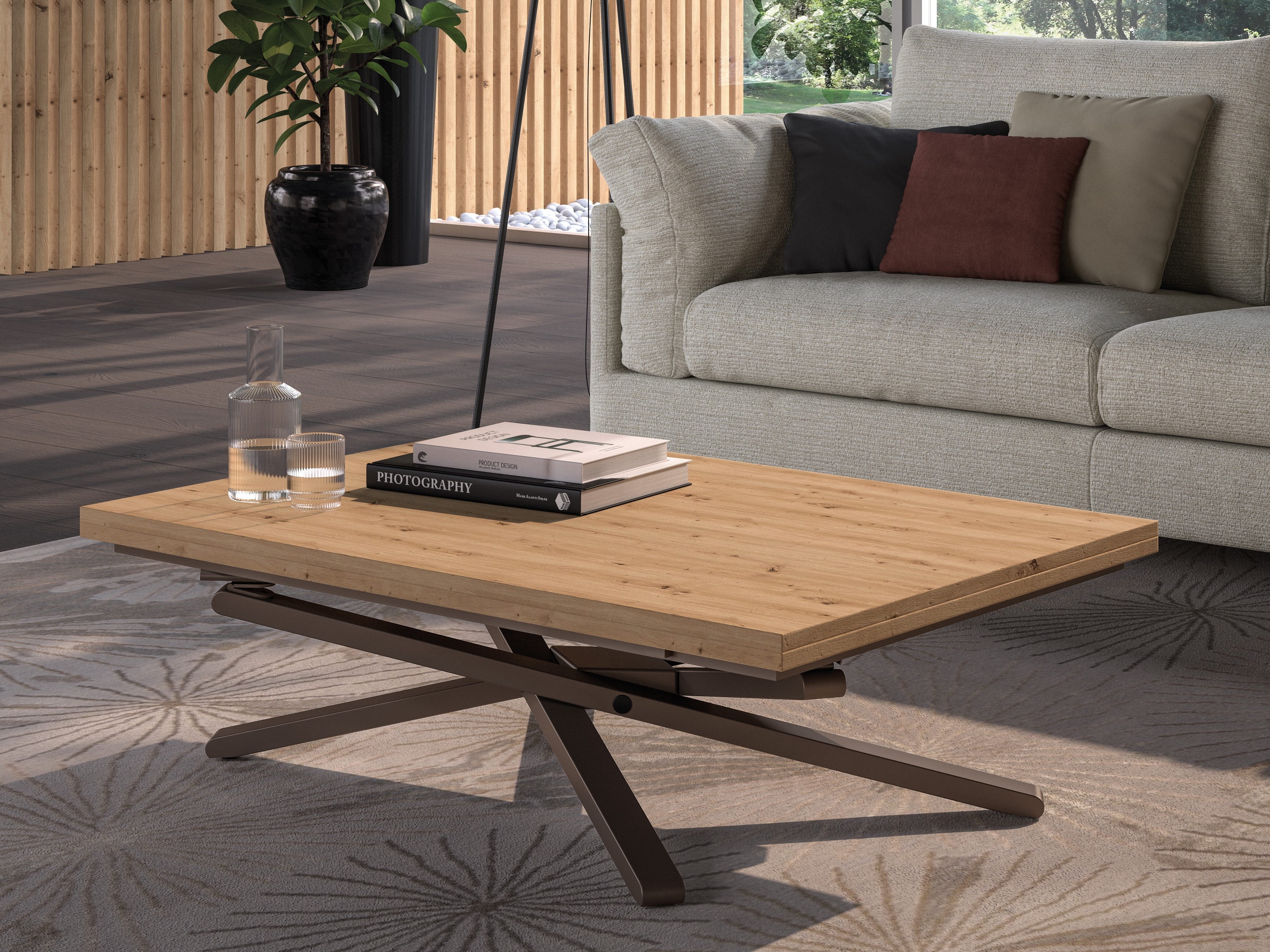 SHAZAM Coffee table By EASYLINE | design Giulio Manzoni