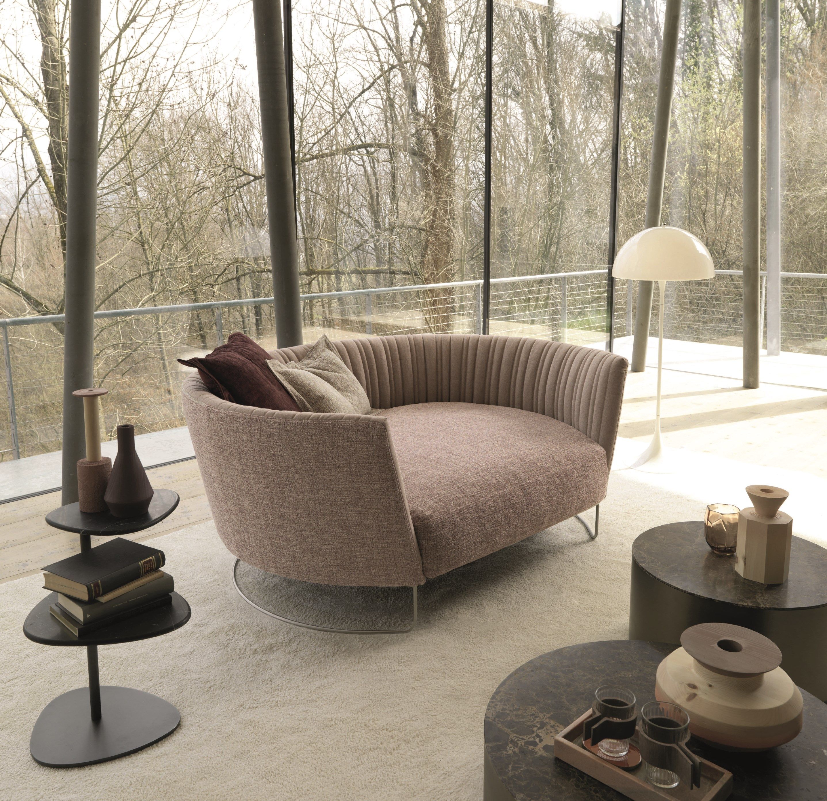 SHELLON Fabric sofa with removable cover By Désirée divani | design ...