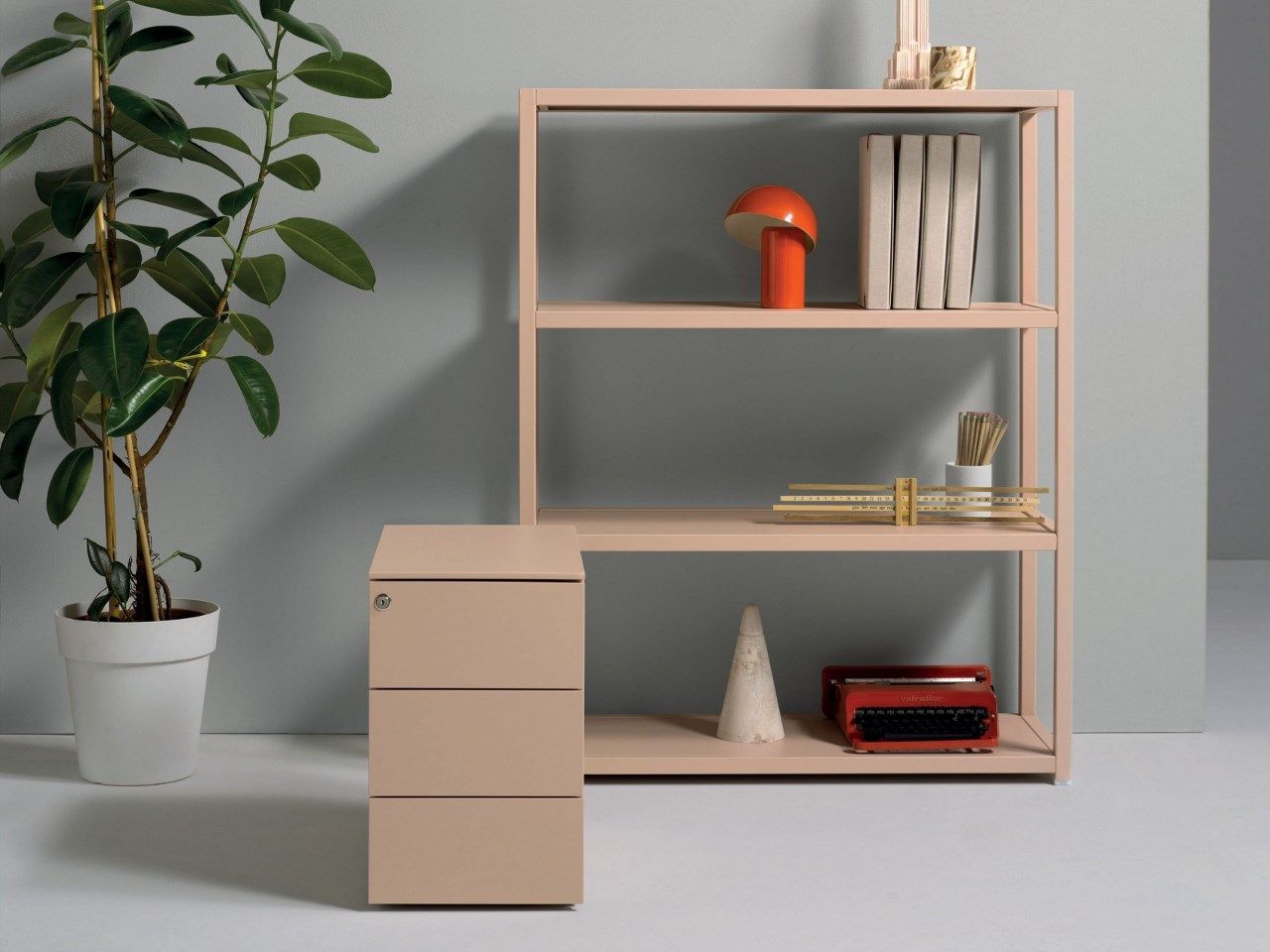 SHELVE | Modular office shelving By Quinti Sedute design Mirko Quintili