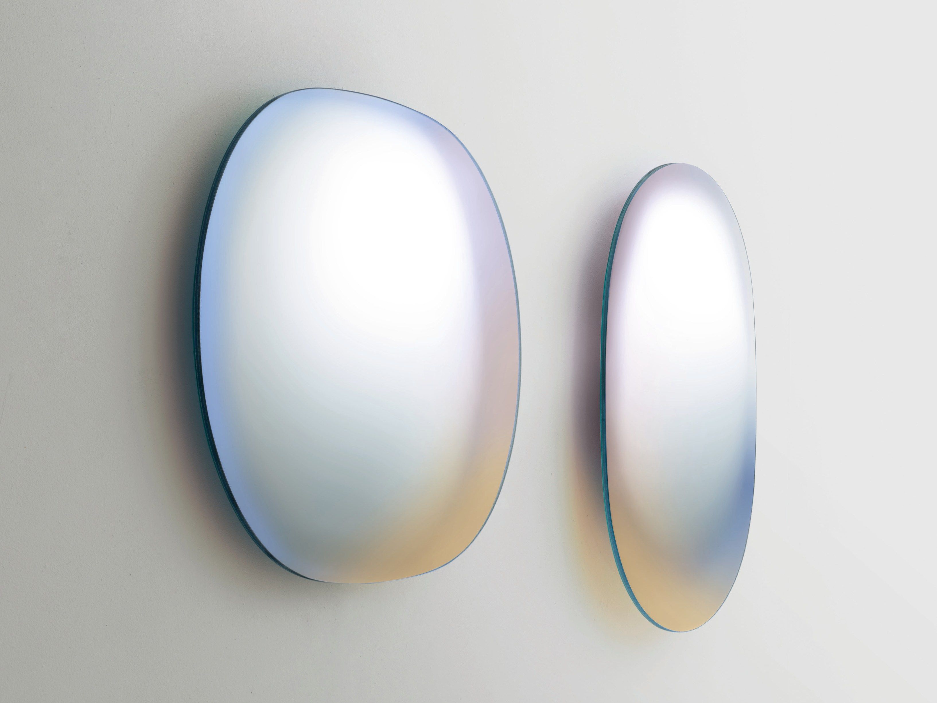 SHIMMER | Oval mirror By Glas Italia