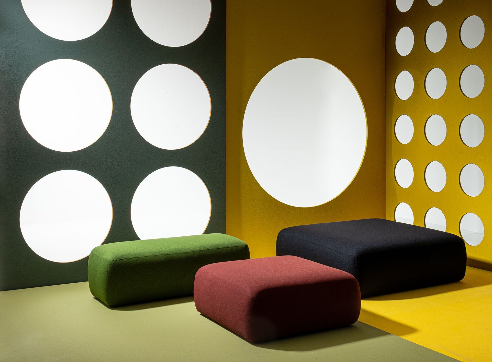 SHODO 125 | Rectangular pouf Upholstered rectangular pouf By m.arte ...