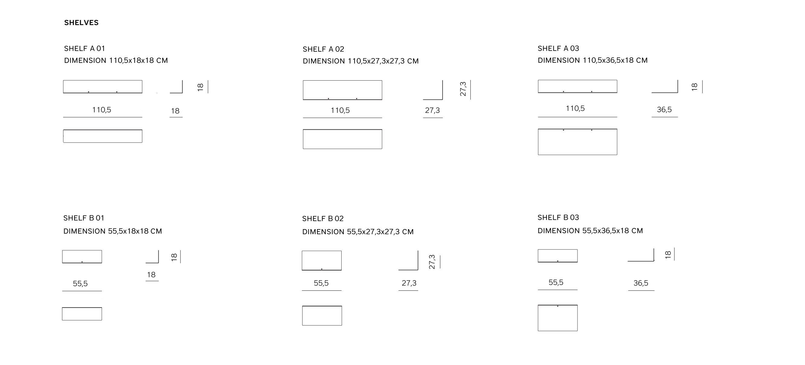 SHTEF Freestanding aluminium bookcase By prostoria | design Grupa ...