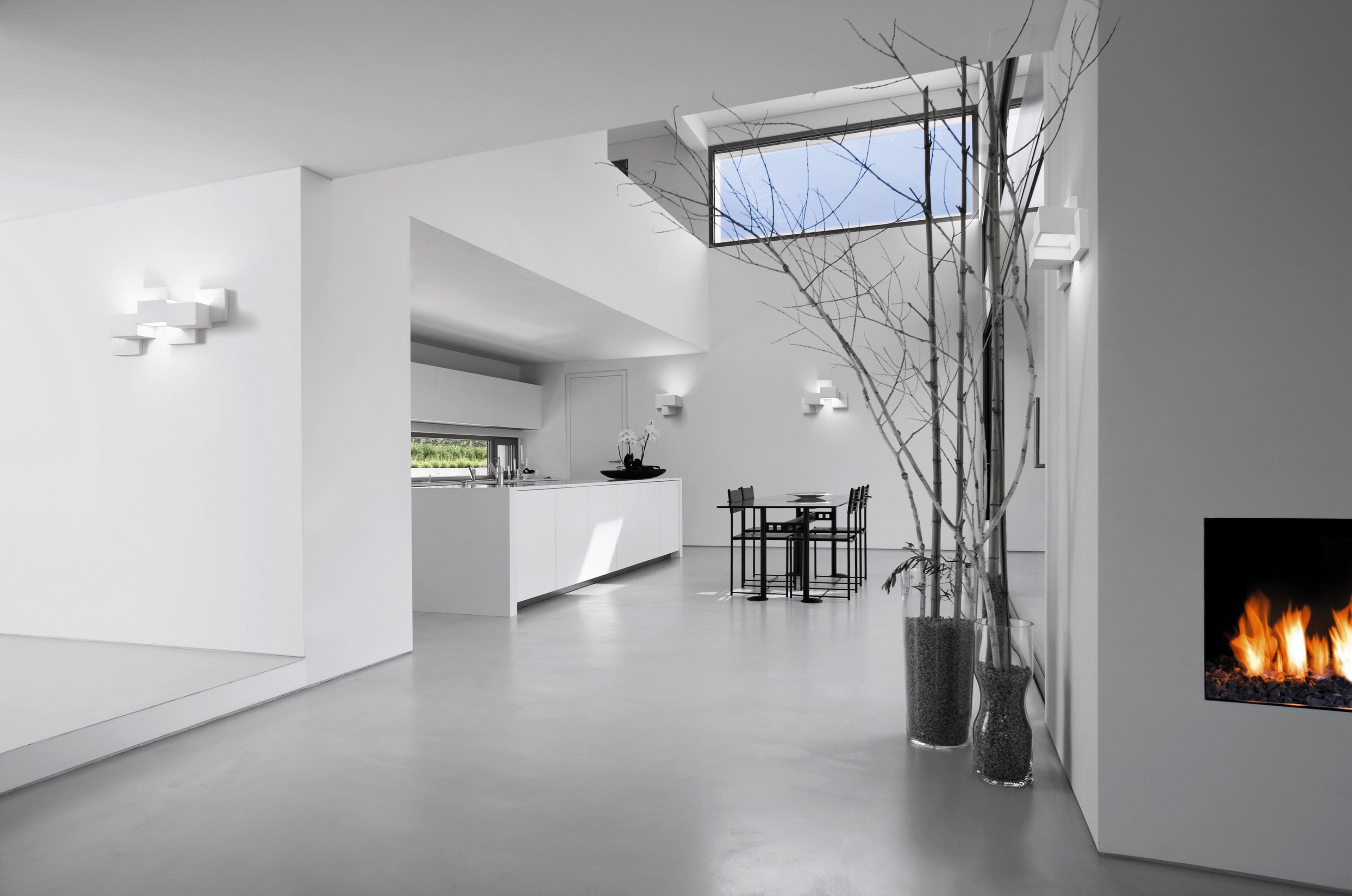 SIDE | Applique a luce diretta e indiretta Collezione Side By Tecnico