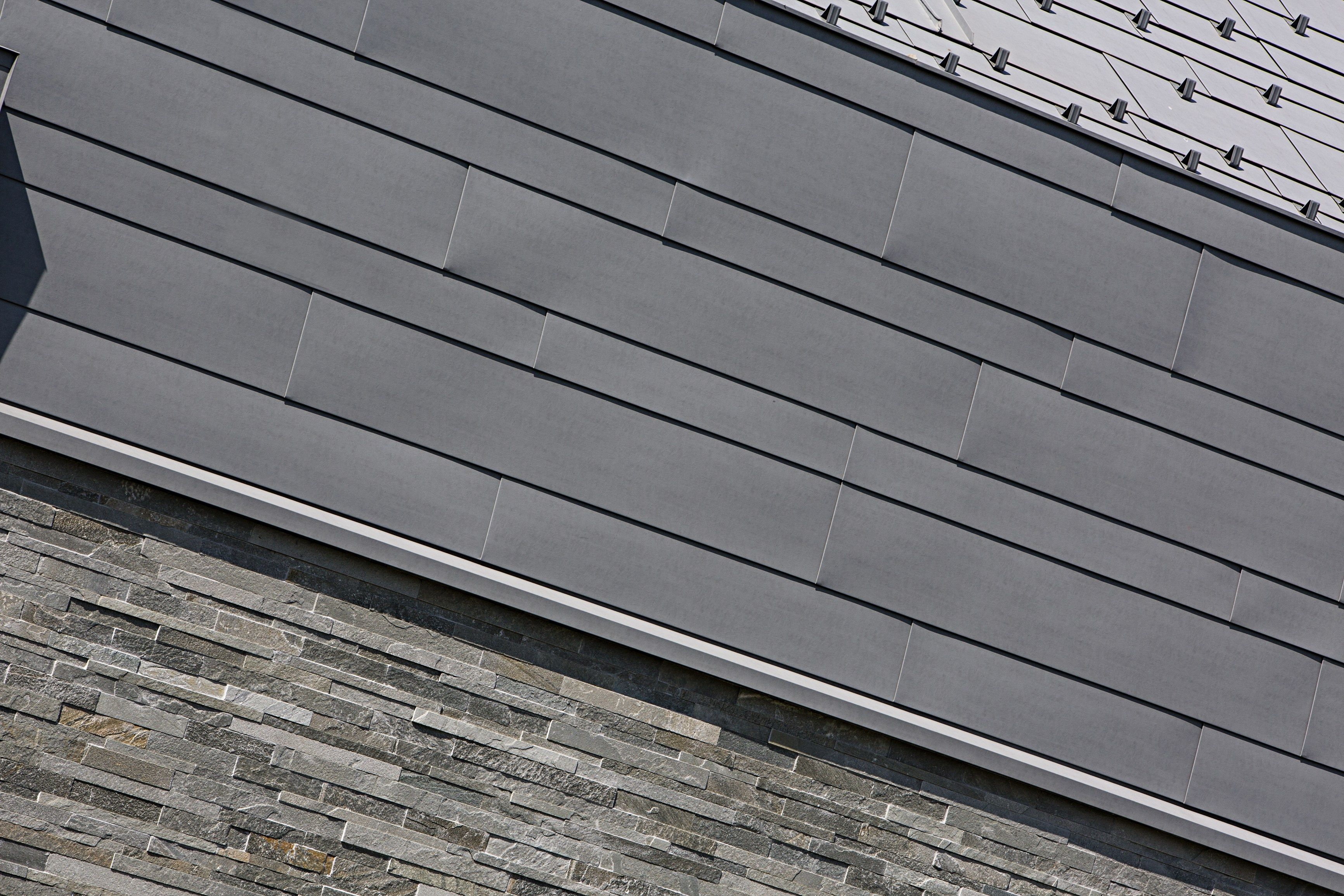 Aluminum slats for ventilated facades SIDING By PREFA ITALIA