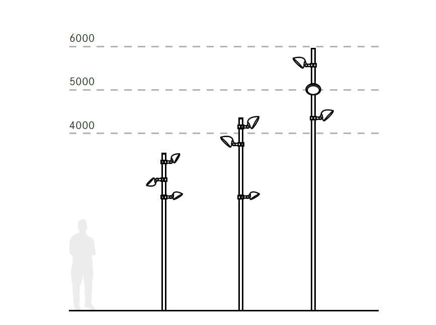 SIGMA LED street lamp By Cariboni group