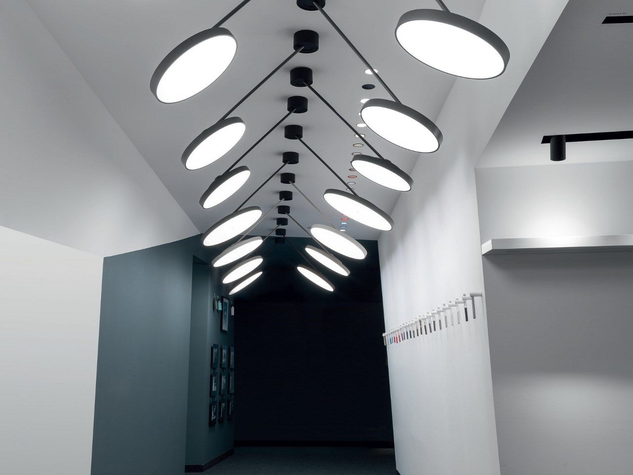 LED dimmable pendant lamp SIGN DIVA DANCER PLAY Sign Collection By PROLICHT