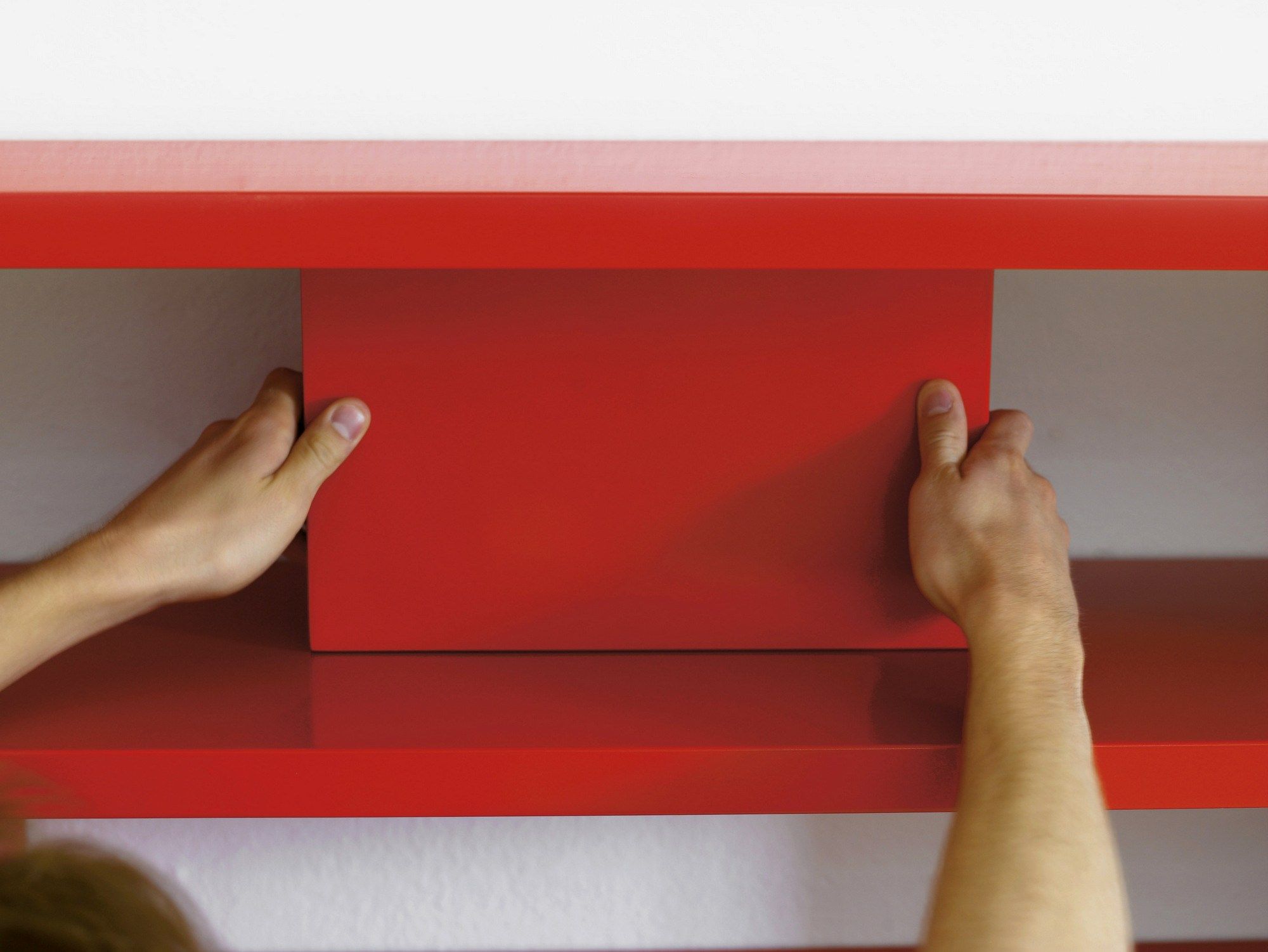 Open freestanding bookcase SIGN By Karl Andersson design Sanna Lindström