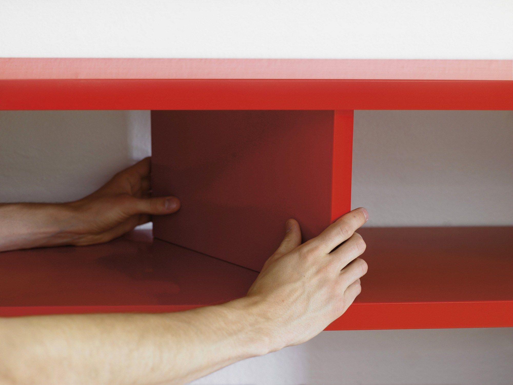 Open freestanding bookcase SIGN By Karl Andersson design Sanna Lindström