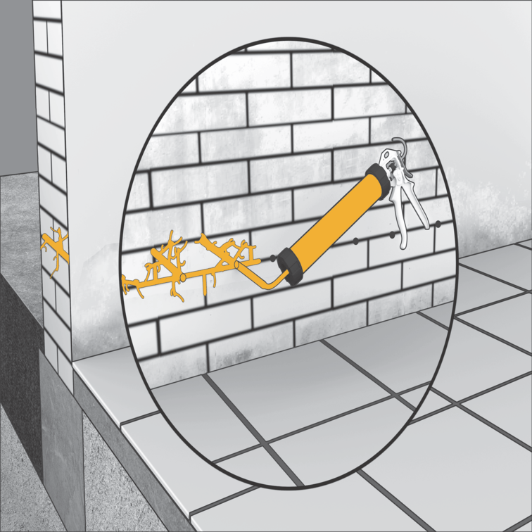 SIKAMUR® INJECTOCREAM-100 Chemical barrier anti-humidity system By SIKA ...