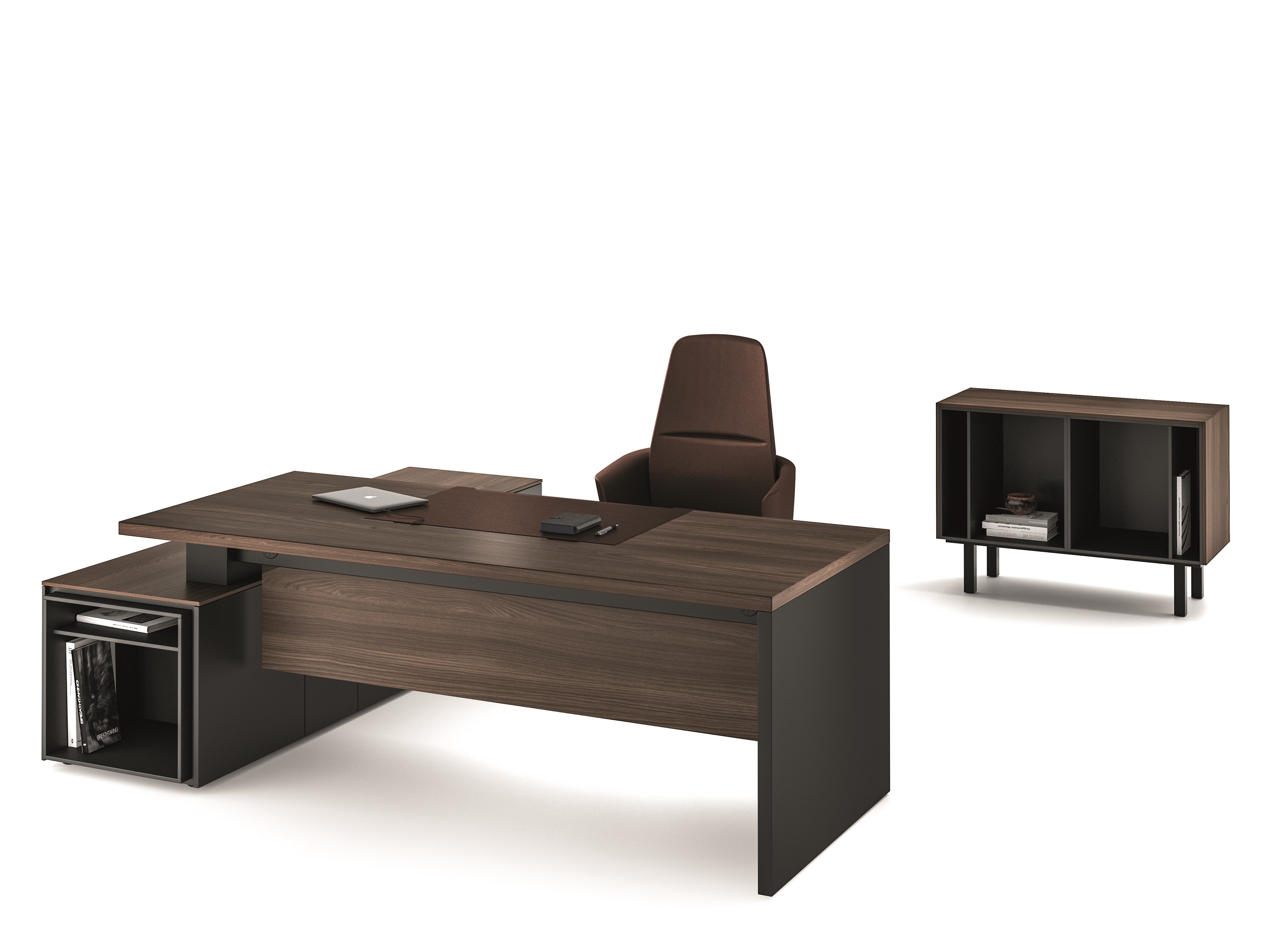 SILE Executive desk with shelves By Bralco | design Monica Fernandes ...