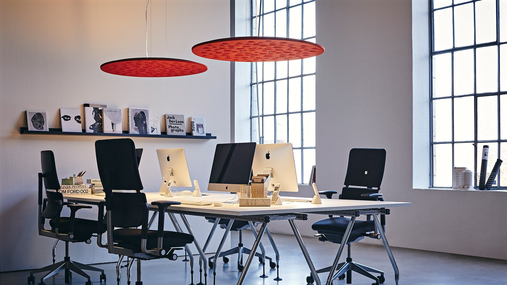 LED acoustic pendant lamp SILENT FIELD 2.0 By Artemide