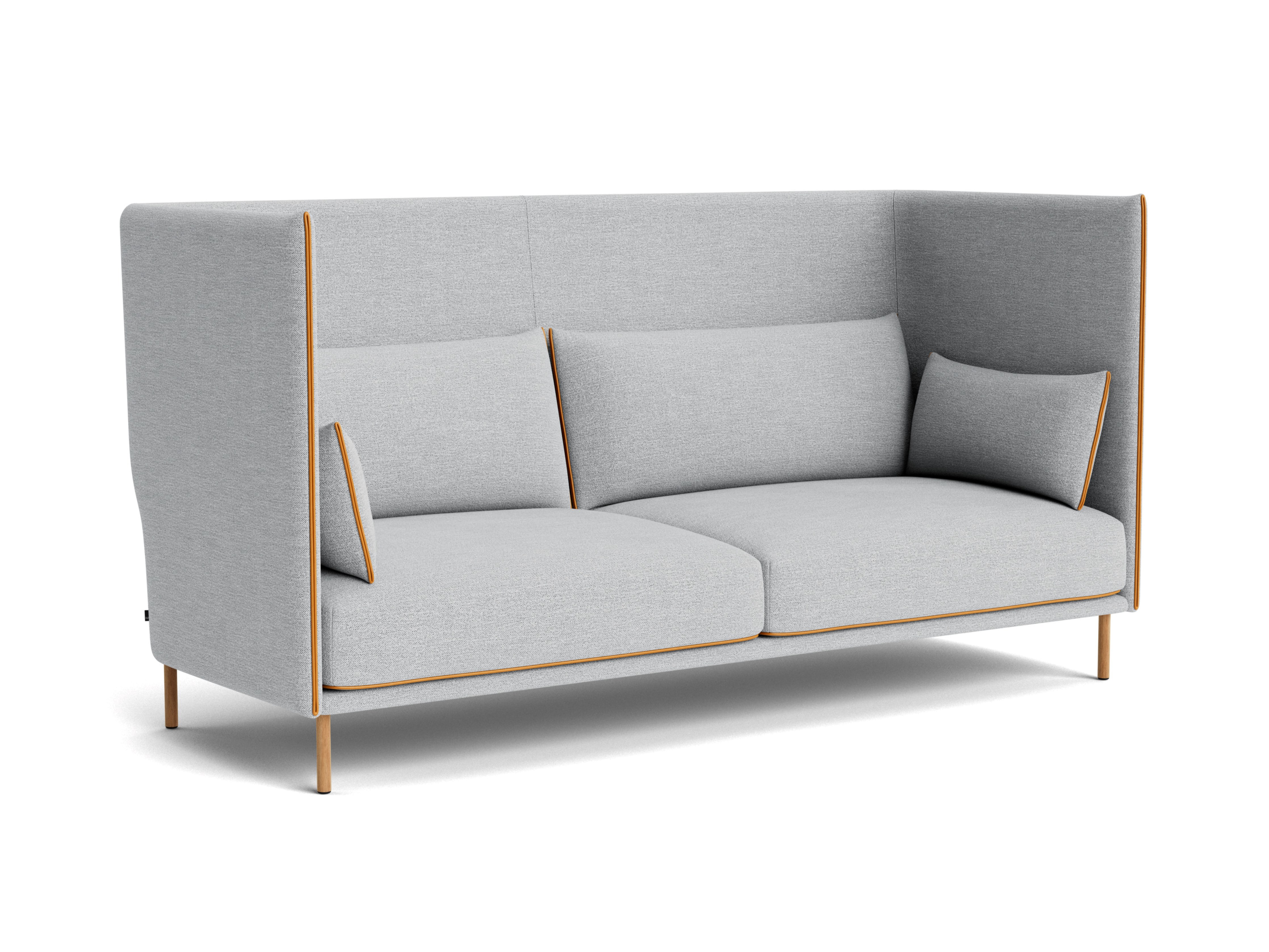 SILHOUETTE HIGH BACK 3 seater high-back sofa By Hay | design GamFratesi