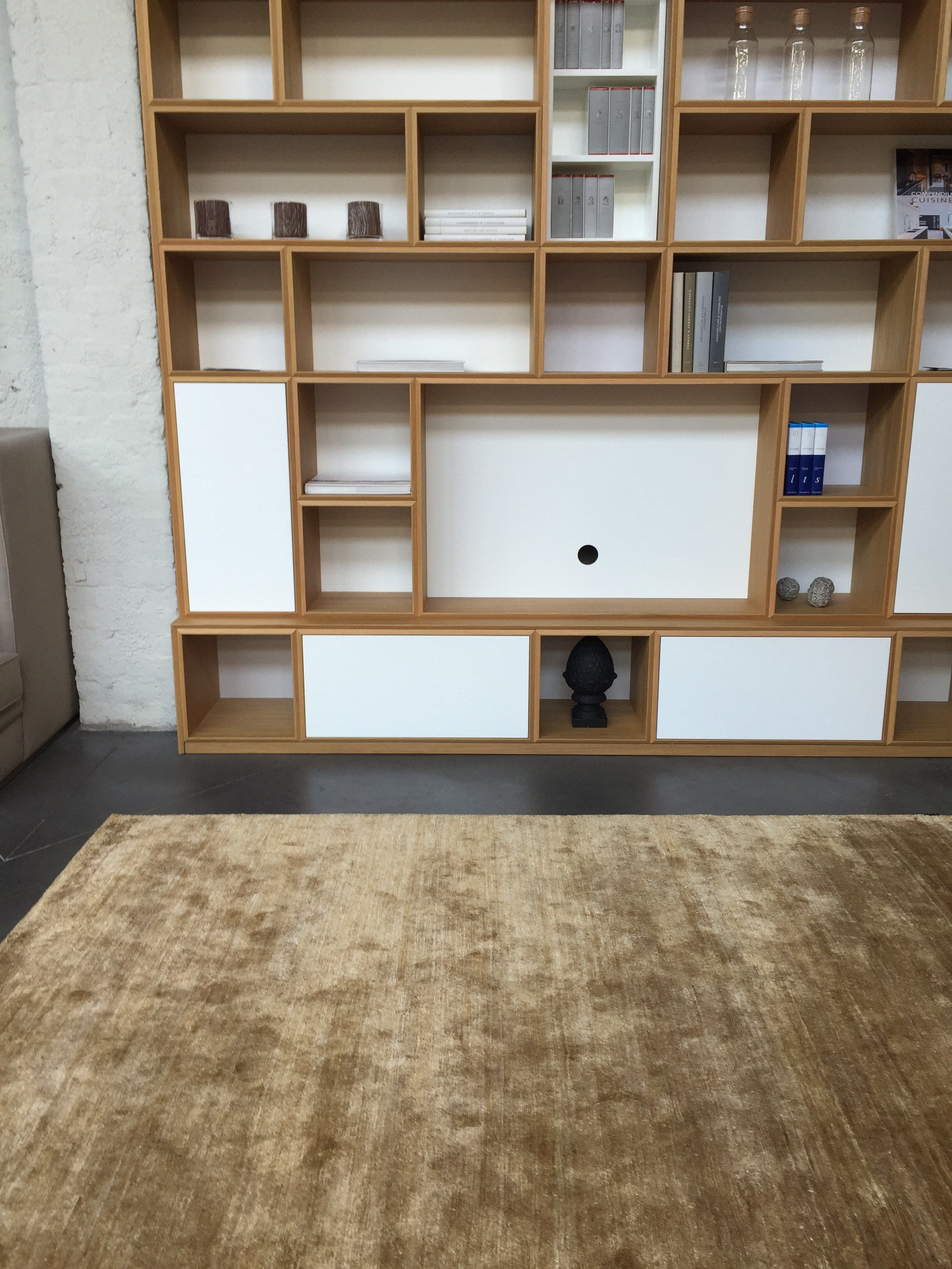 Solid-color rectangular rug SILKY Luxury Collection By Angelo