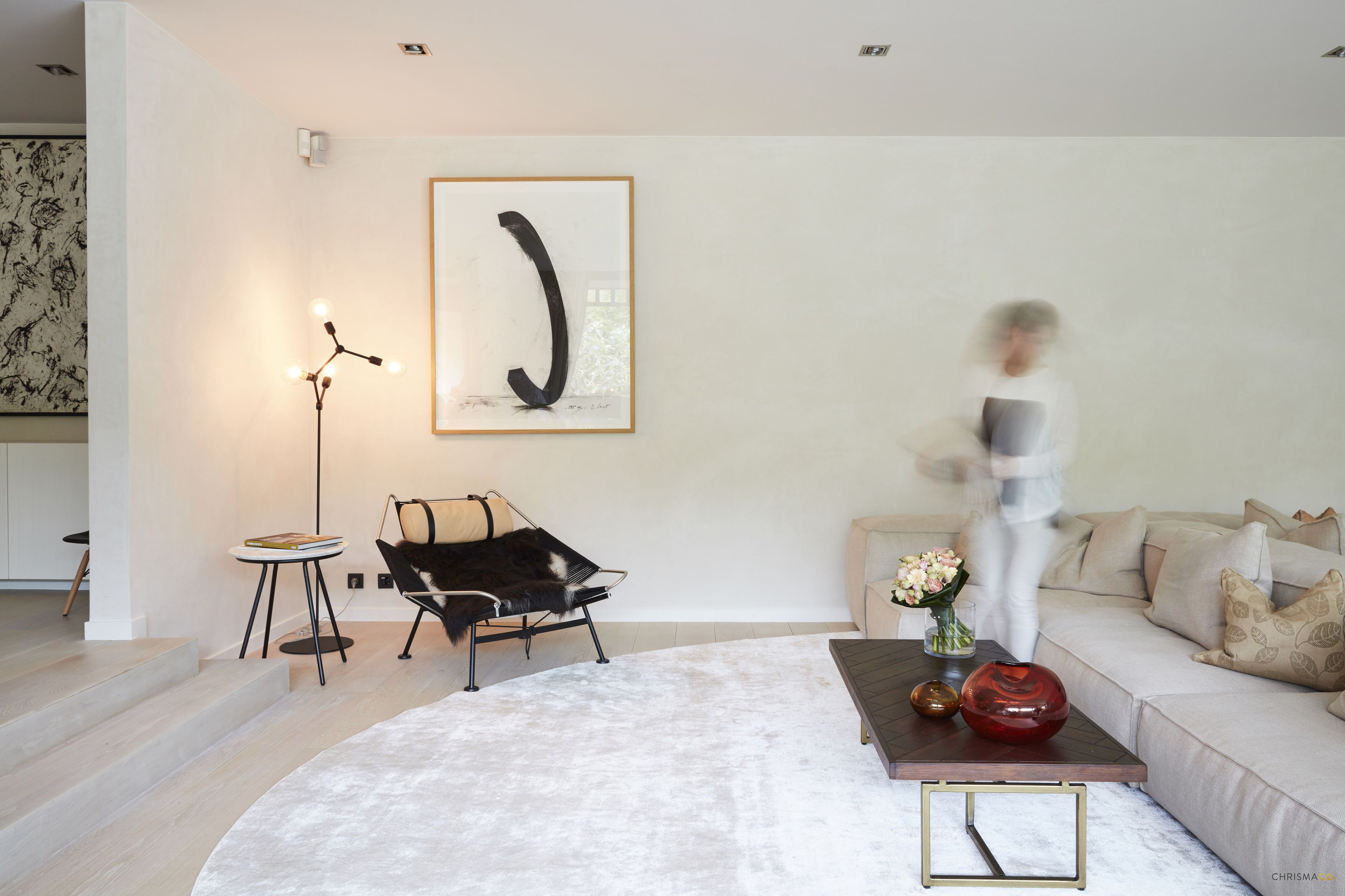 Solid-color rectangular rug SILKY Luxury Collection By Angelo