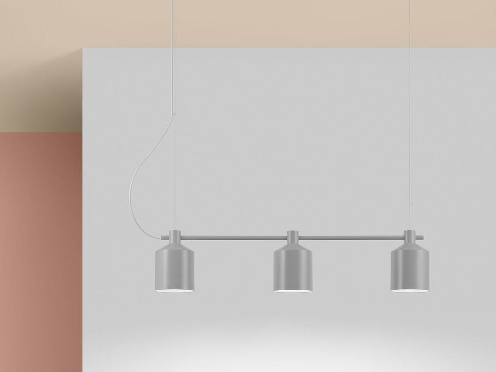 SILO TRIO | Pendant lamp Pendant lamp By Zero | design NOTE Design Studio