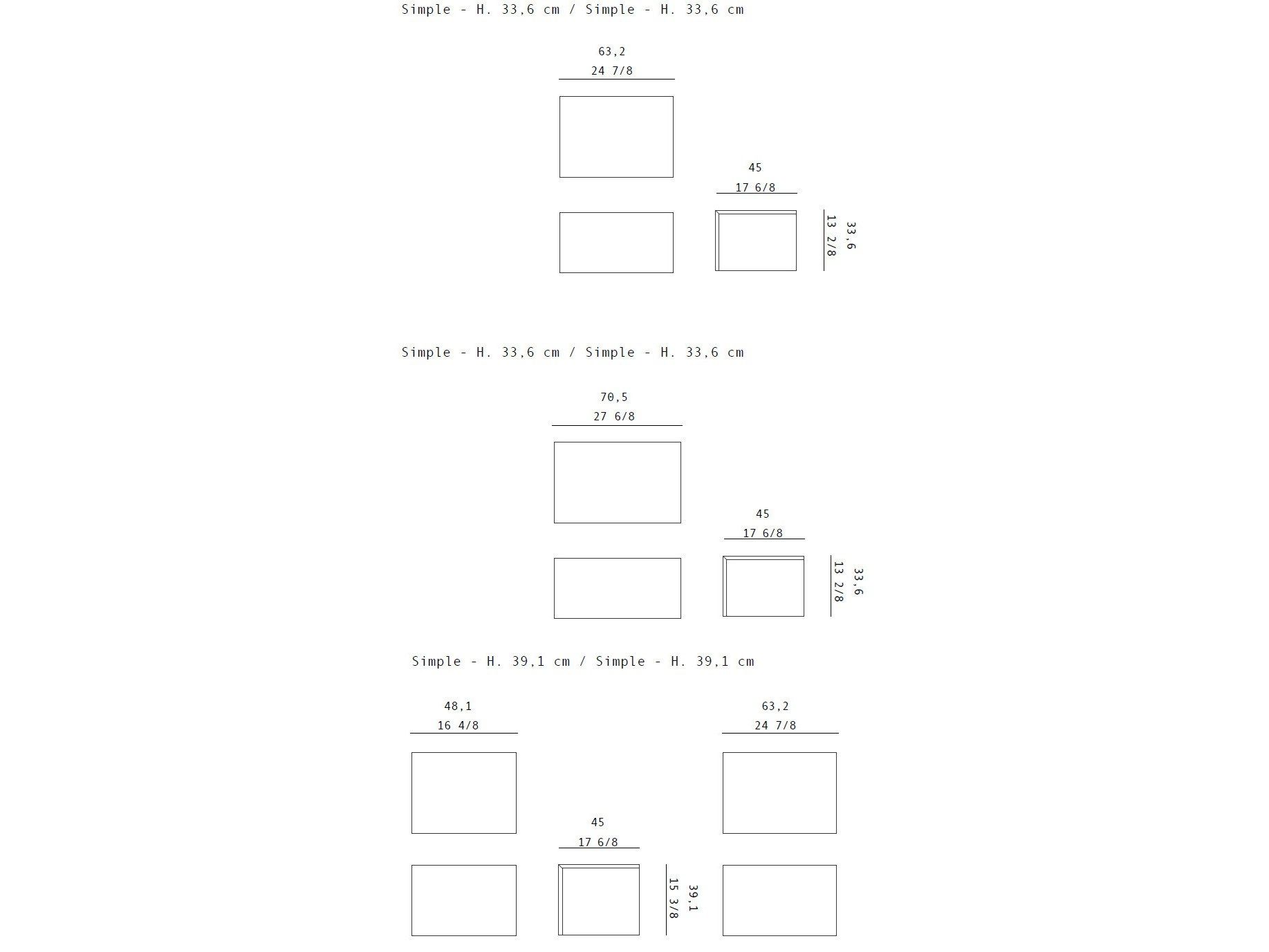 SIMPLE | Bedside table By Md House