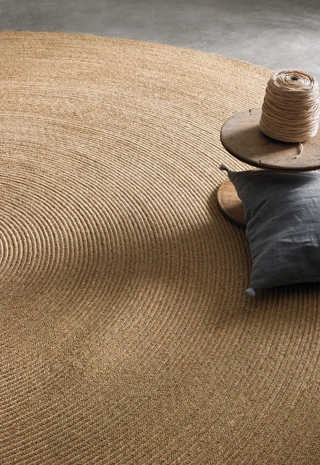 SISAL ROPE CURVE Rug By NATURTEX