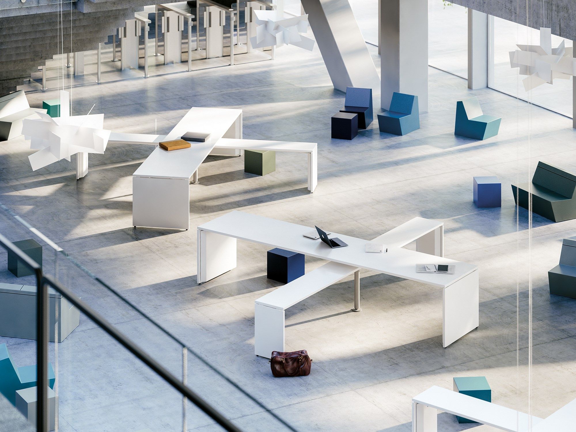 SISTEMA 28 | Multimedia meeting table By FANTONI