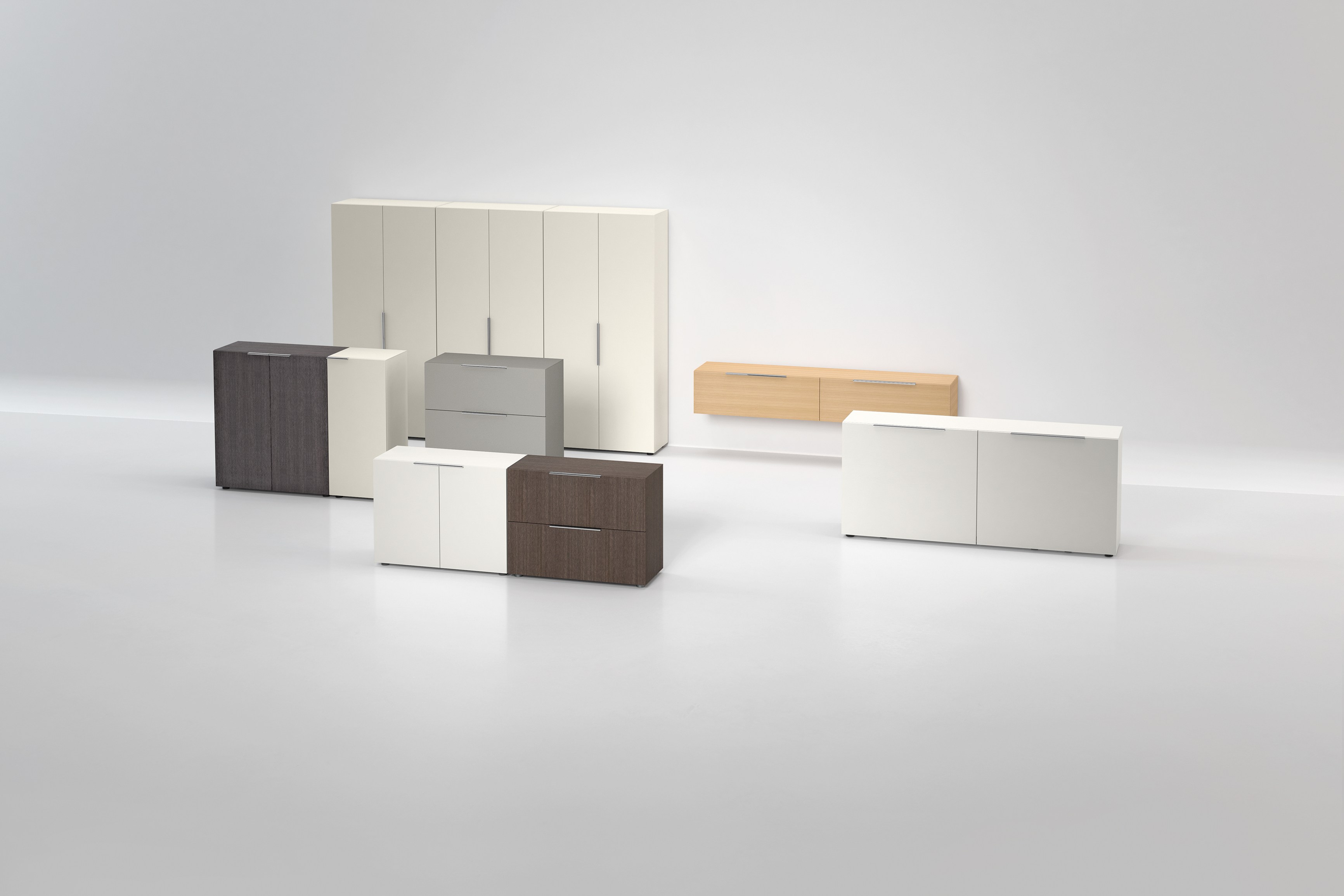 SITE Office storage unit with sliding doors By RENZ