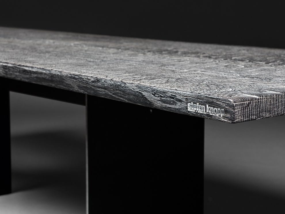 Rectangular solid wood dining table SK08 BUTTERFLY By JANUA design ...