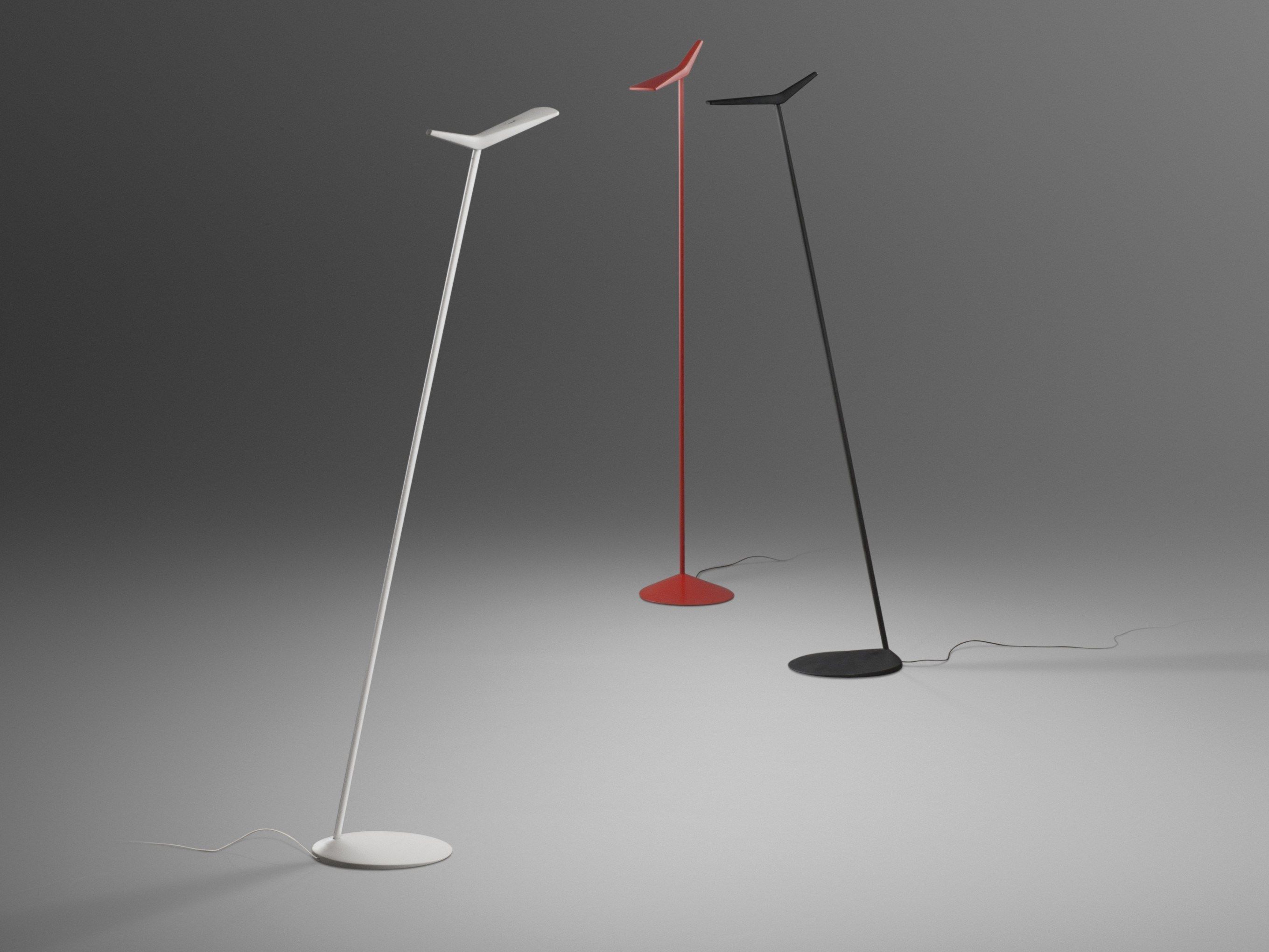 Reading floor lamp SKAN 0250 By Vibia design Lievore Altherr Molina
