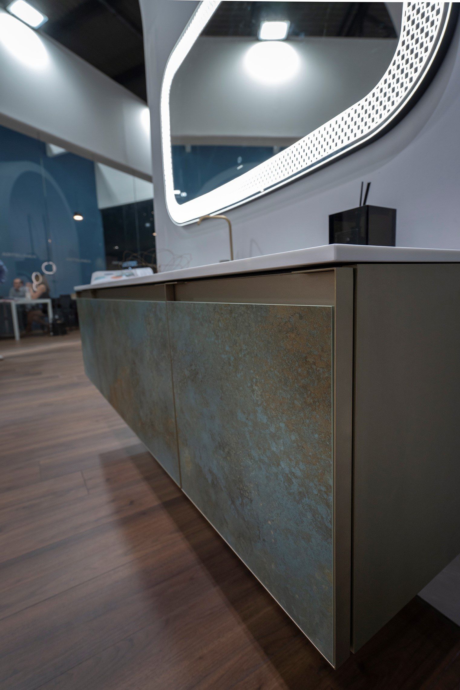 +SKIN OSSIDO vanity unit By ARTELINEA design Bizzarri Design Associati
