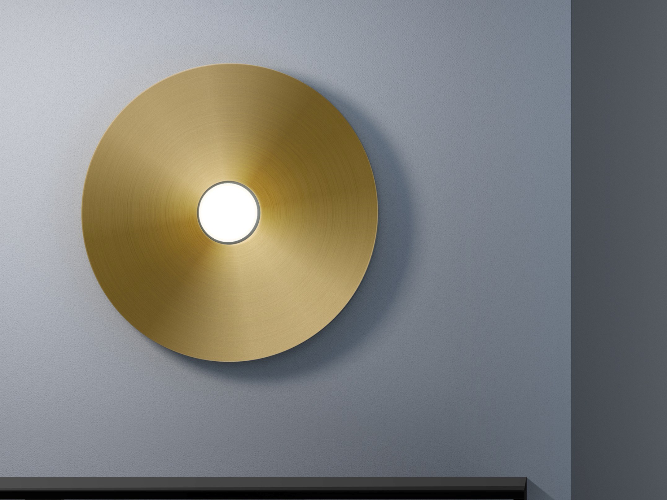 SKY DOME Aluminium wall lamp / ceiling lamp By Pablo Designs