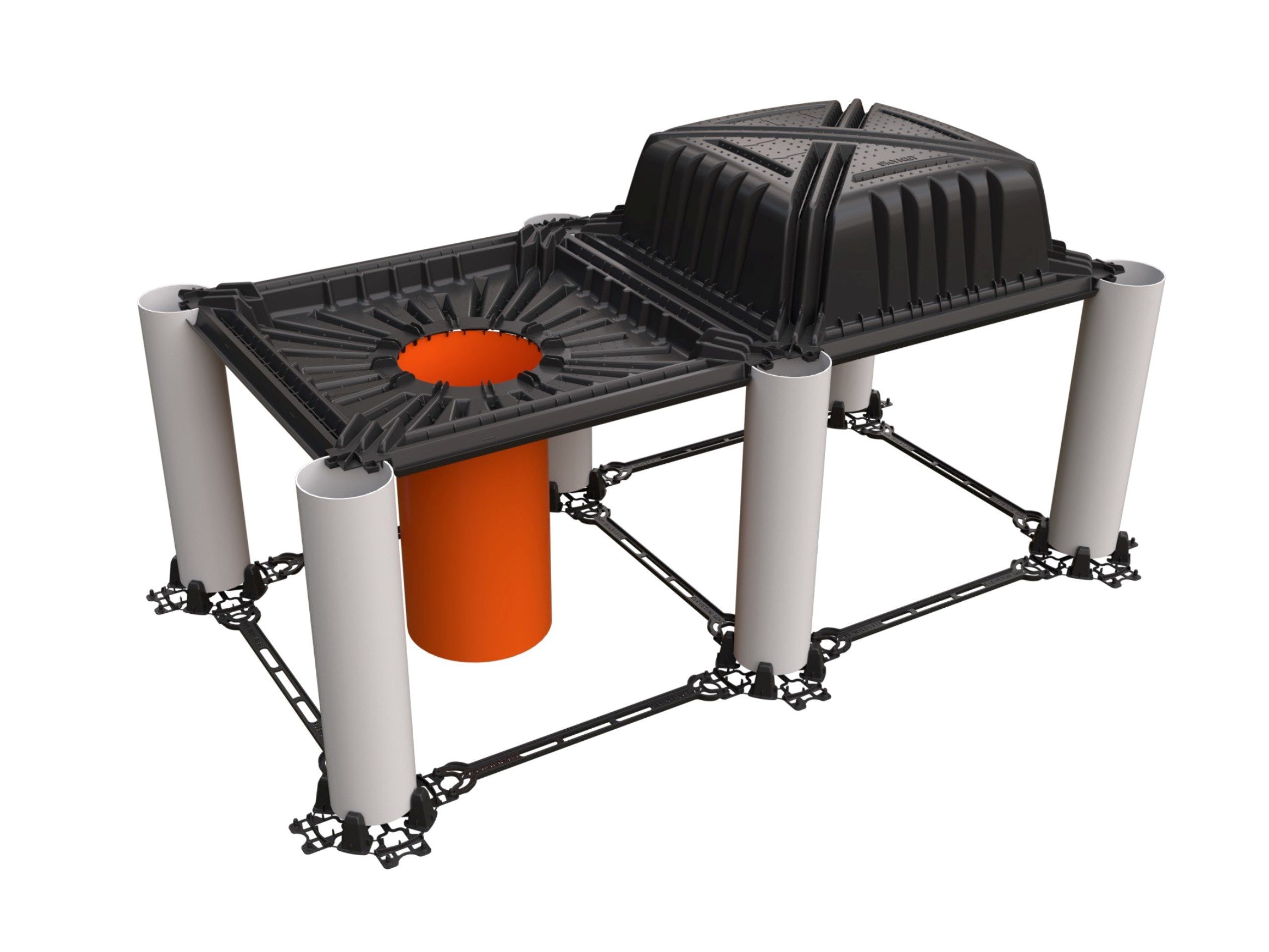 SKYNET Cassero e cupolino per vespaio By Geoplast