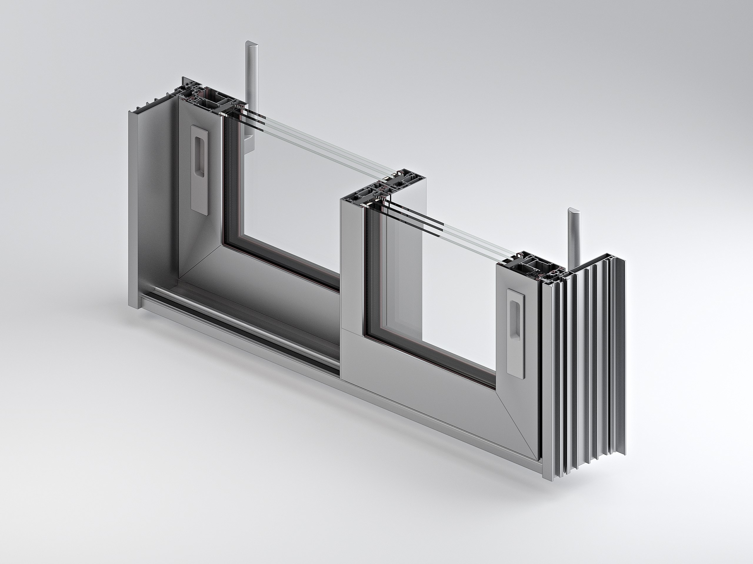 SL1600 TT Glass facade By Ponzio