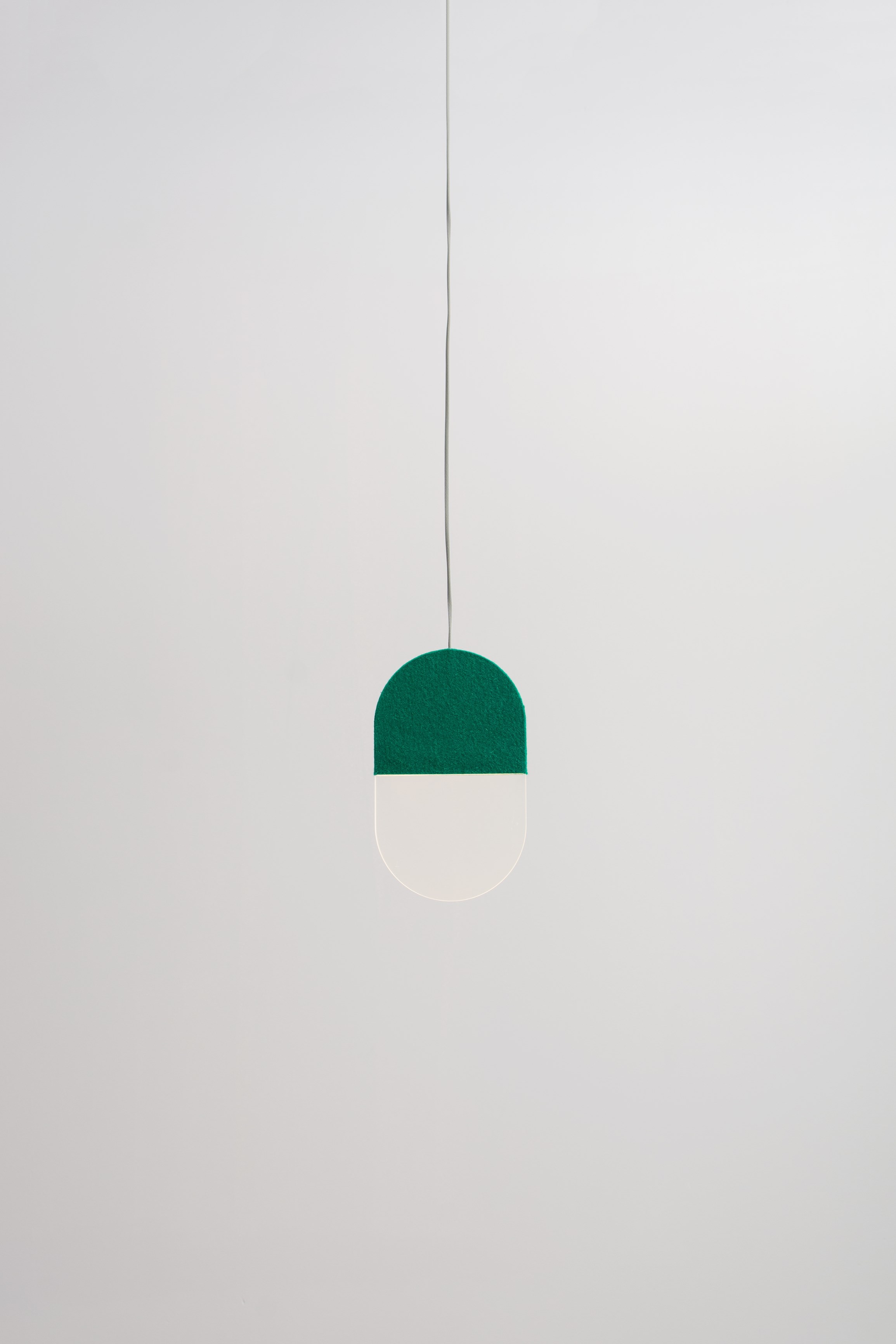 LED felt pendant lamp SLAB 20 Slab Collection By ANDlight design Lukas Peet