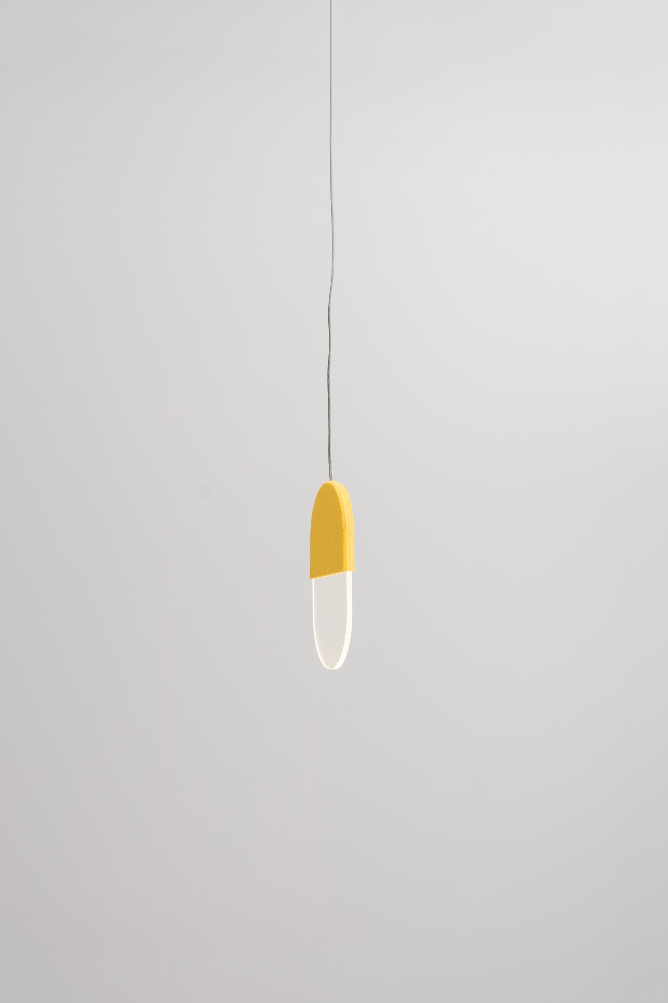 LED felt pendant lamp SLAB 20 Slab Collection By ANDlight design Lukas Peet