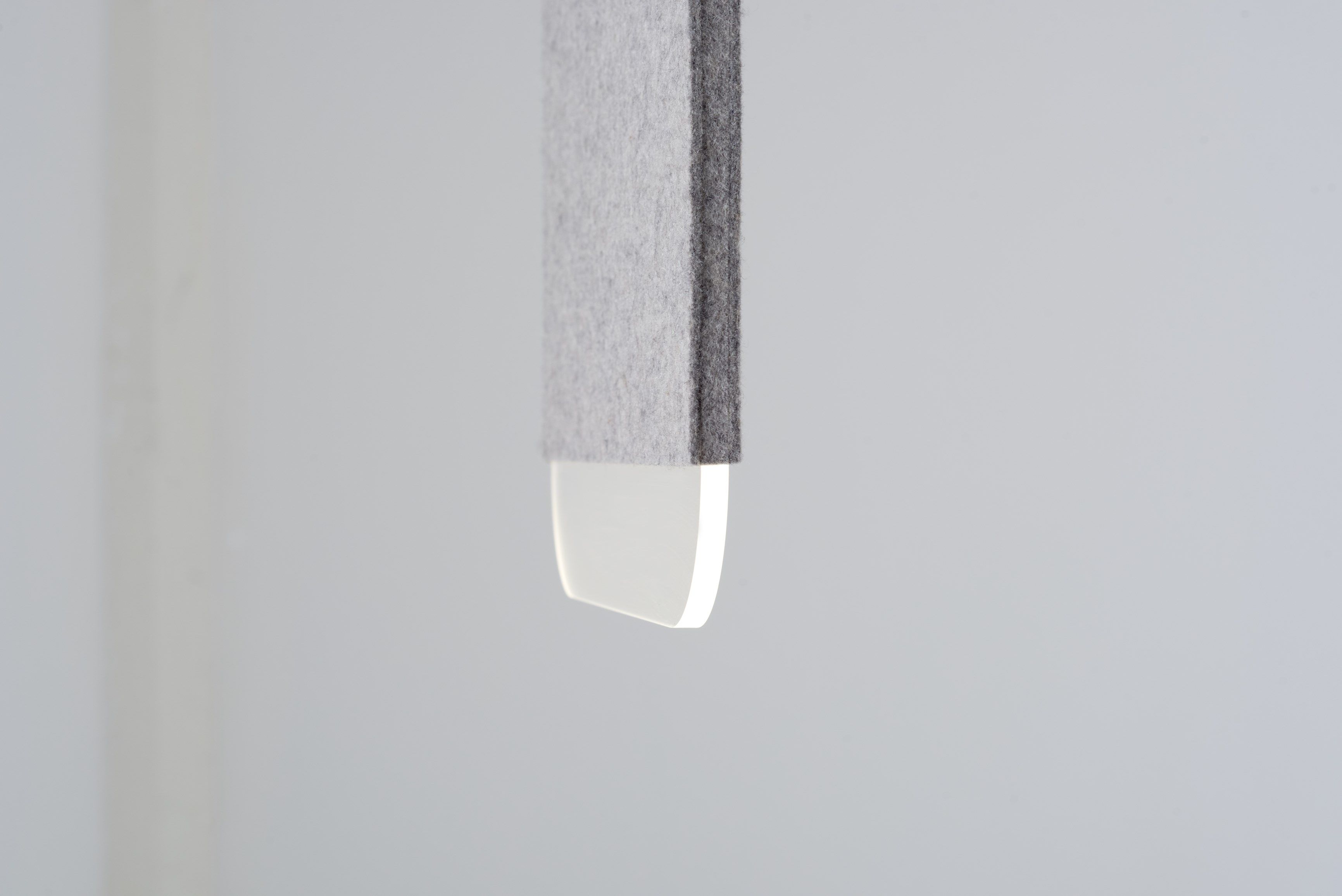 LED felt pendant lamp SLAB 30 Slab Collection By ANDlight design Lukas Peet