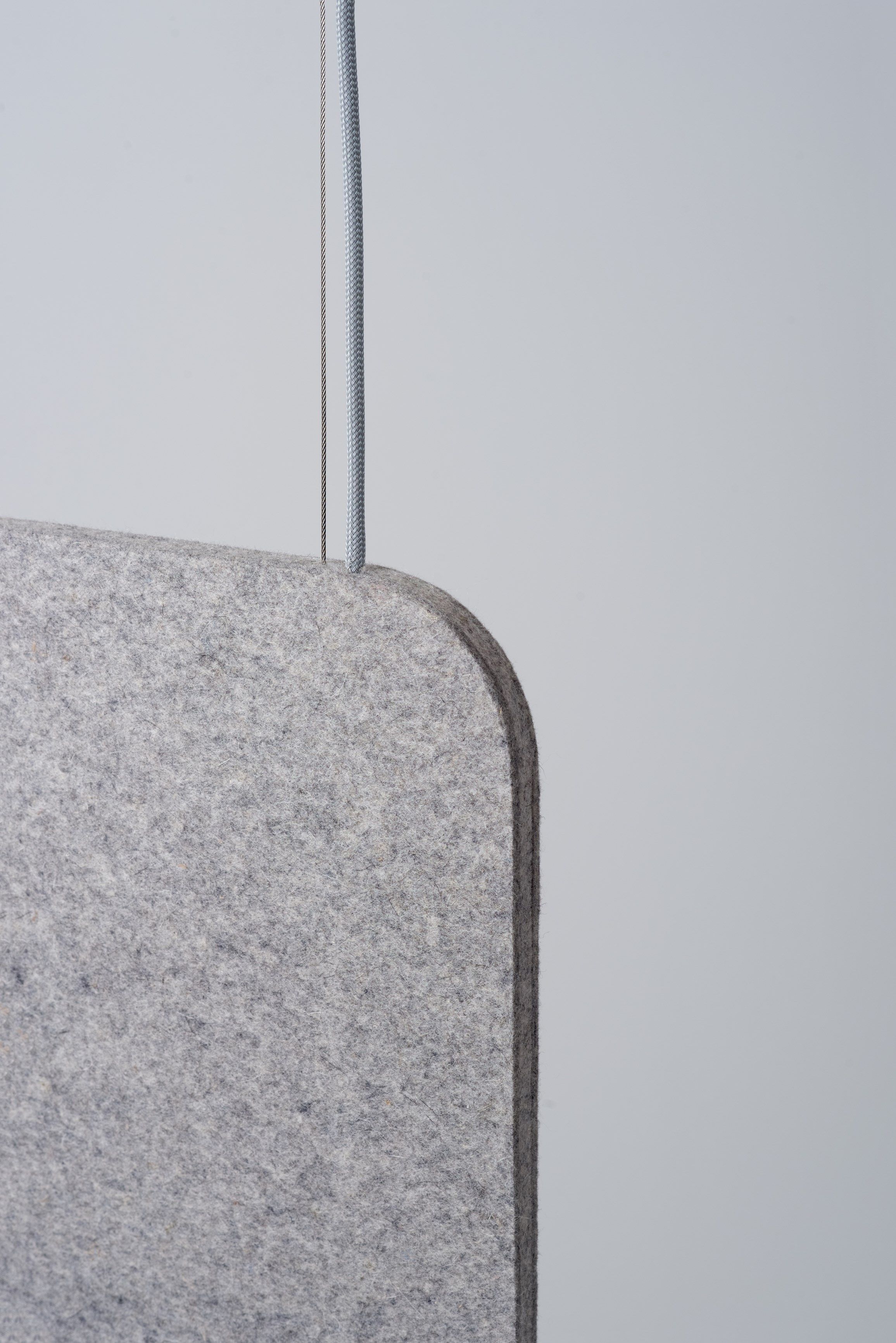 LED felt pendant lamp SLAB 30 Slab Collection By ANDlight design Lukas Peet