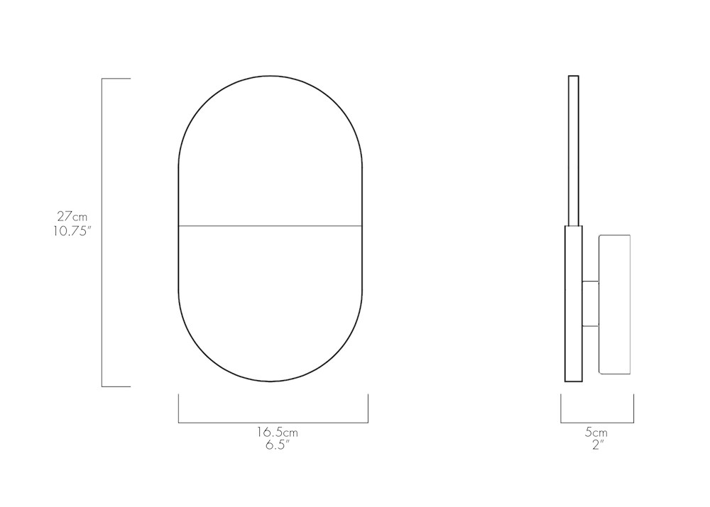 SLAB | Wall lamp Slab Collection By ANDlight design Lukas Peet