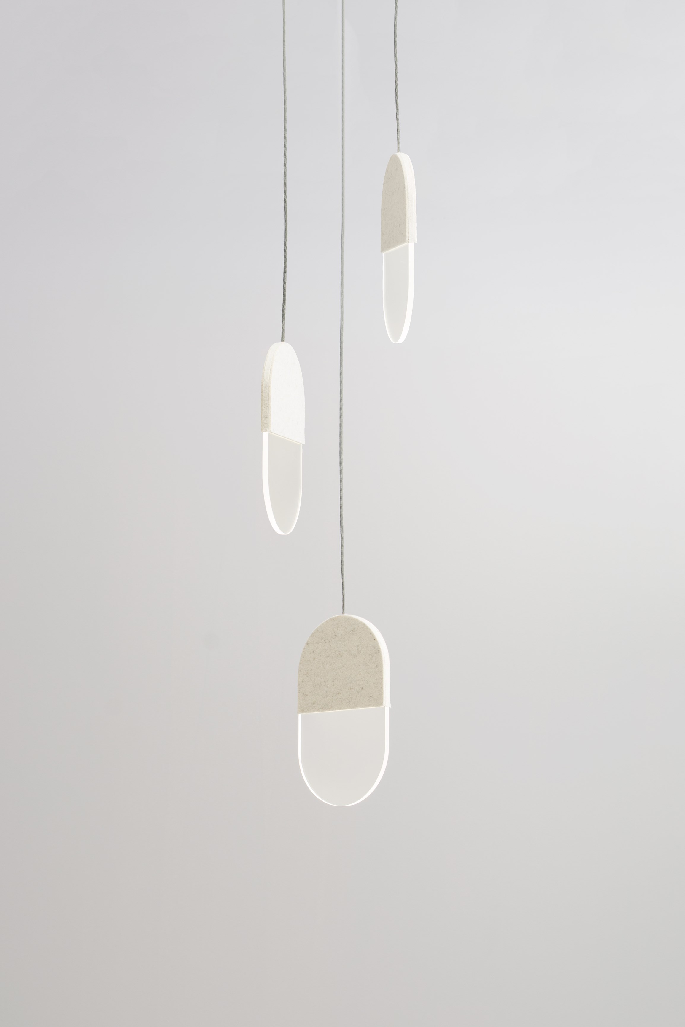 LED felt pendant lamp SLAB 20.3 Slab Collection By ANDlight design ...