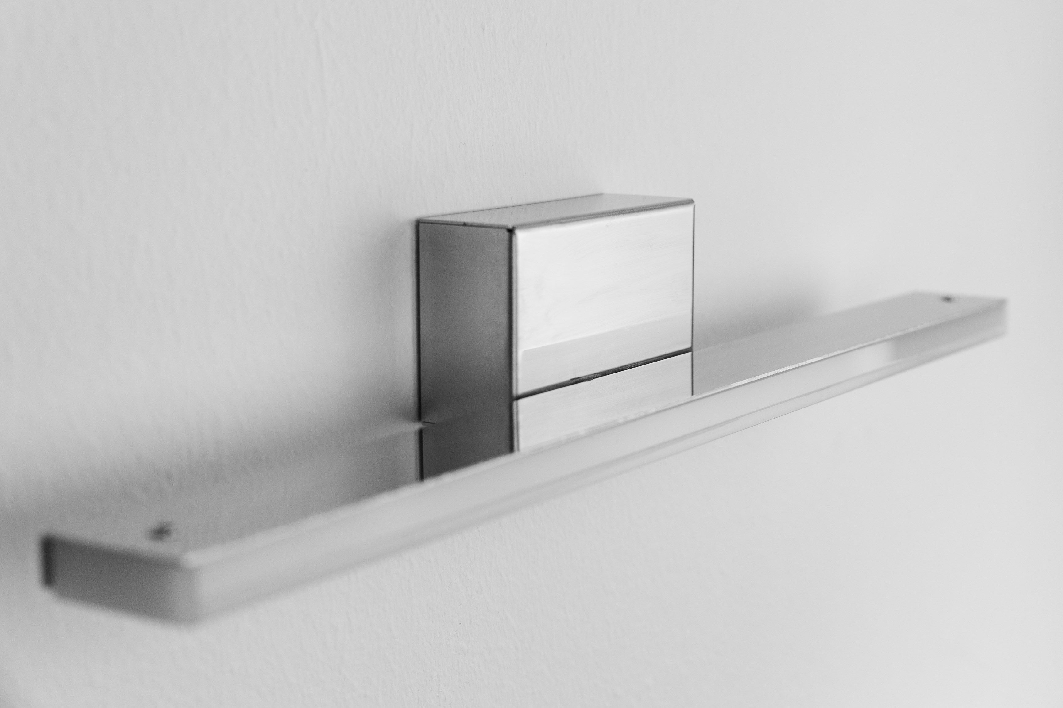 LED steel Mirror lamp SLASH By Ledevò