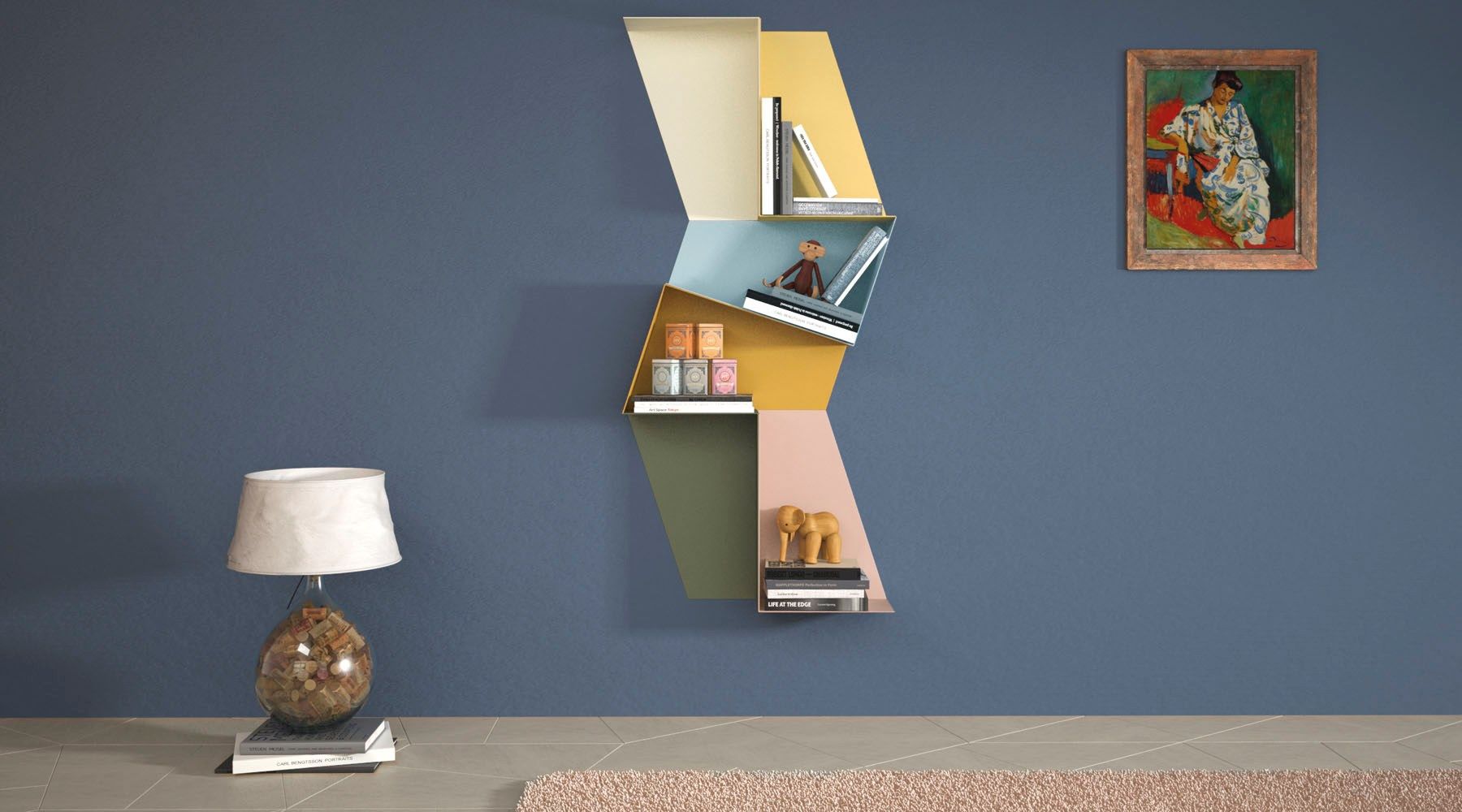 SLIDE | Bookcase By Lago design Daniele Lago