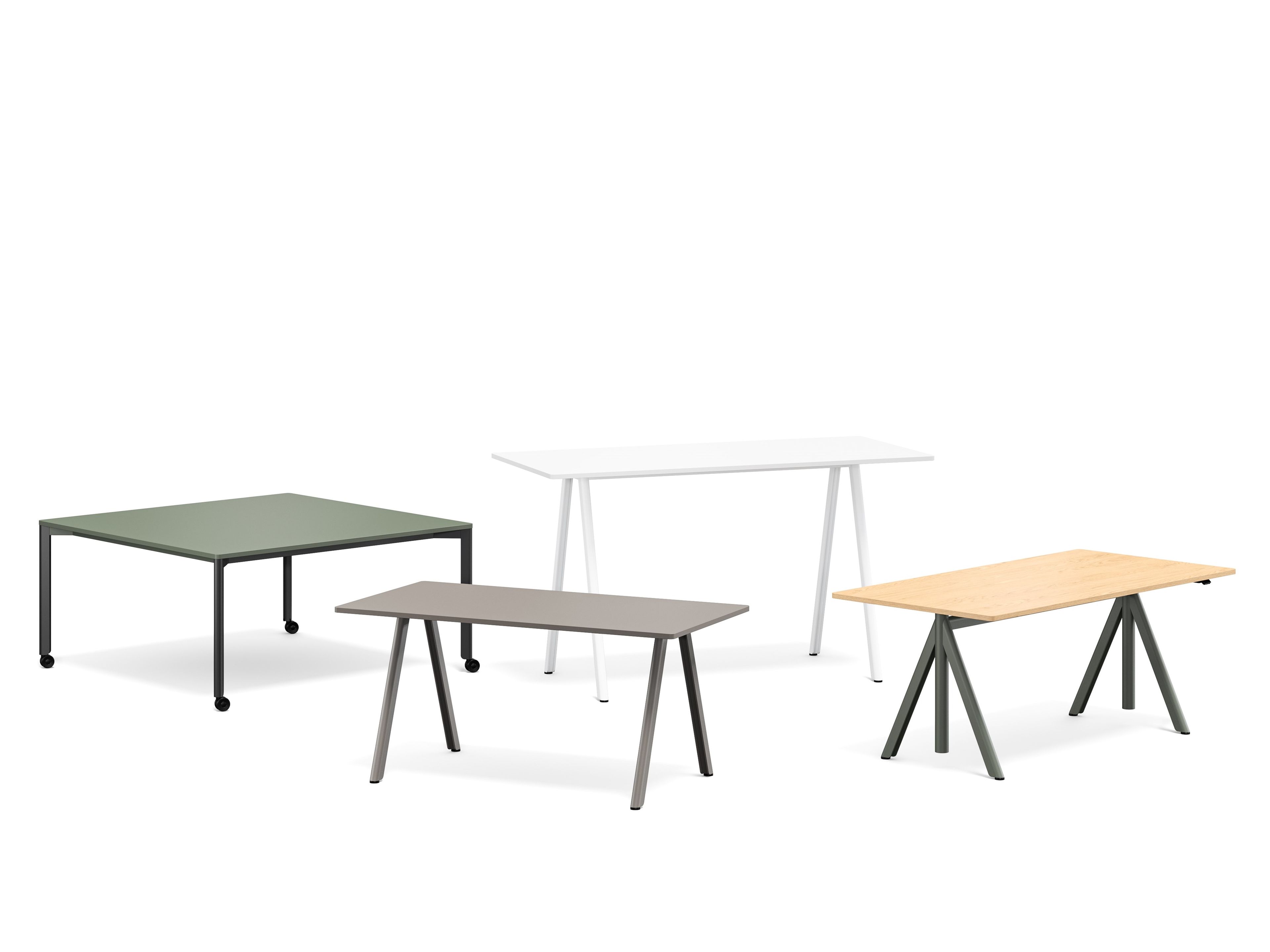 SLIDE Meeting table with castors By RENZ | design kaschkasch