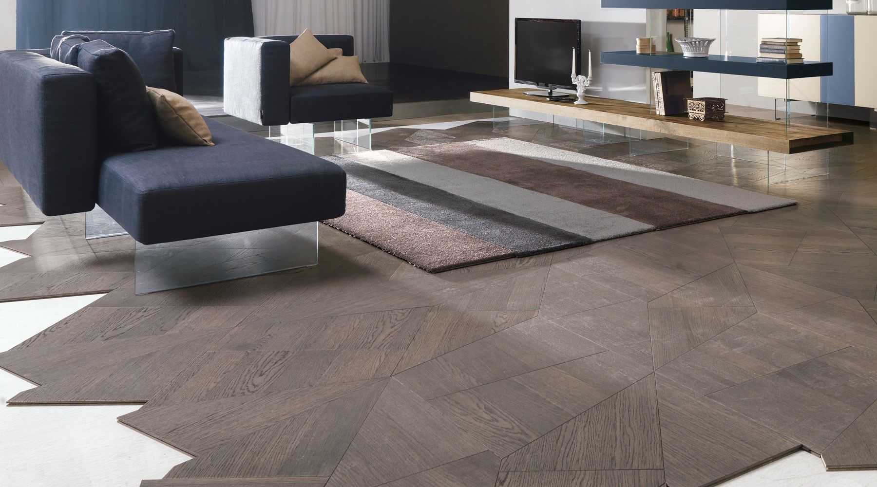 SLIDE | Oak flooring By Lago design Daniele Lago
